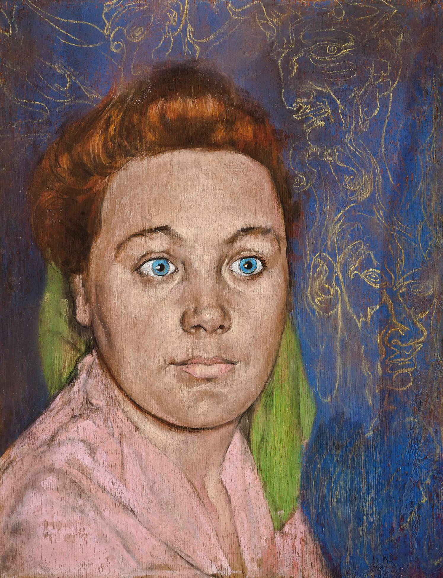 Austin Osman Spare (1888-1956) , Startled girl | Christie's