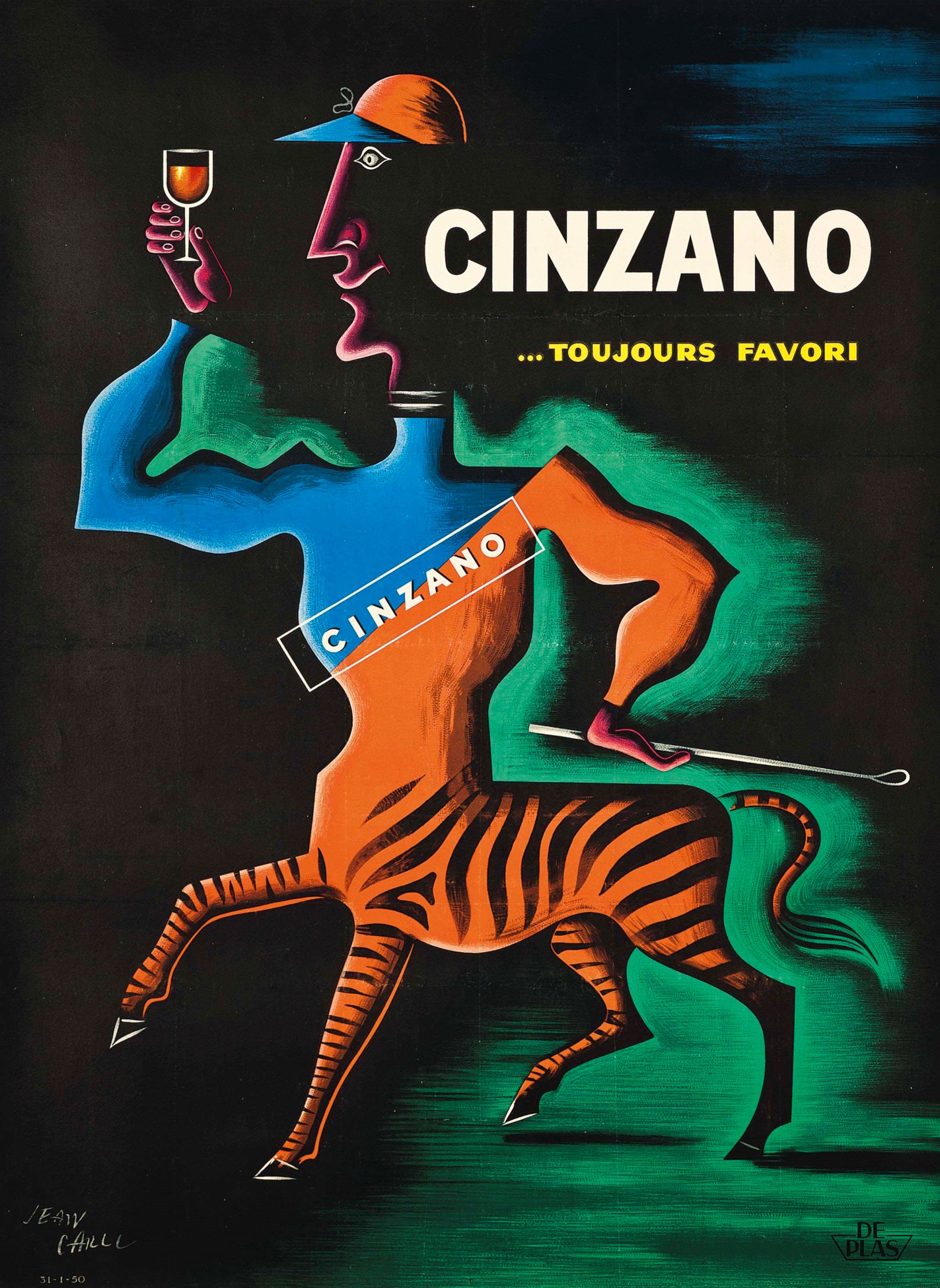 Jean Carlu (1900-1997) , CINZANO | Christie's