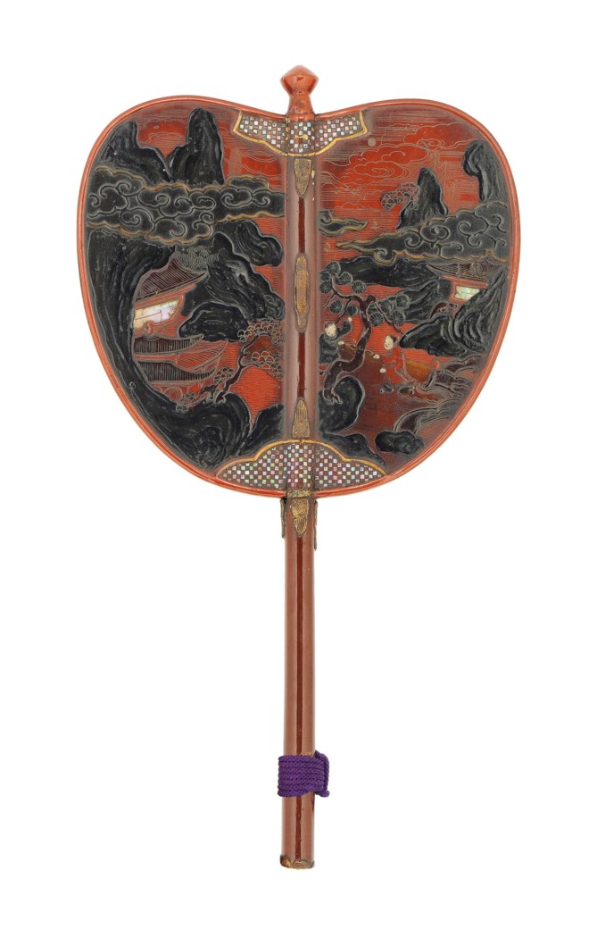 A Lacquer Gunbai [War Fan] , EDO PERIOD (18TH CENTURY) | Christie's