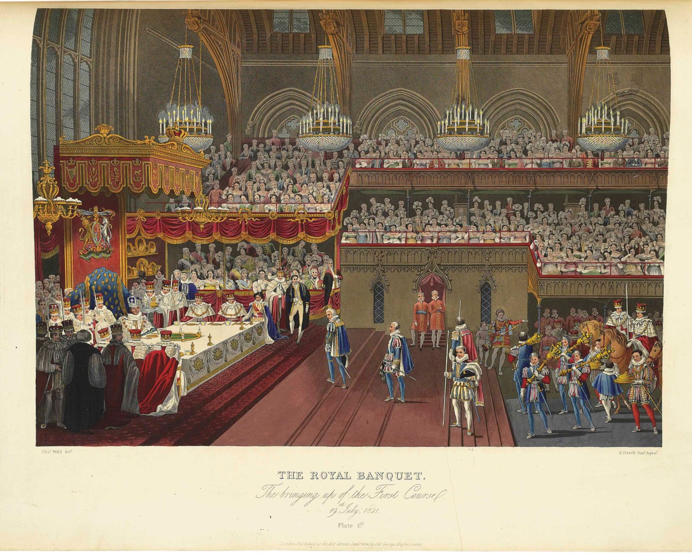 NAYLER, George (1764-1831). The Coronation of his most Sacred Majesty ...