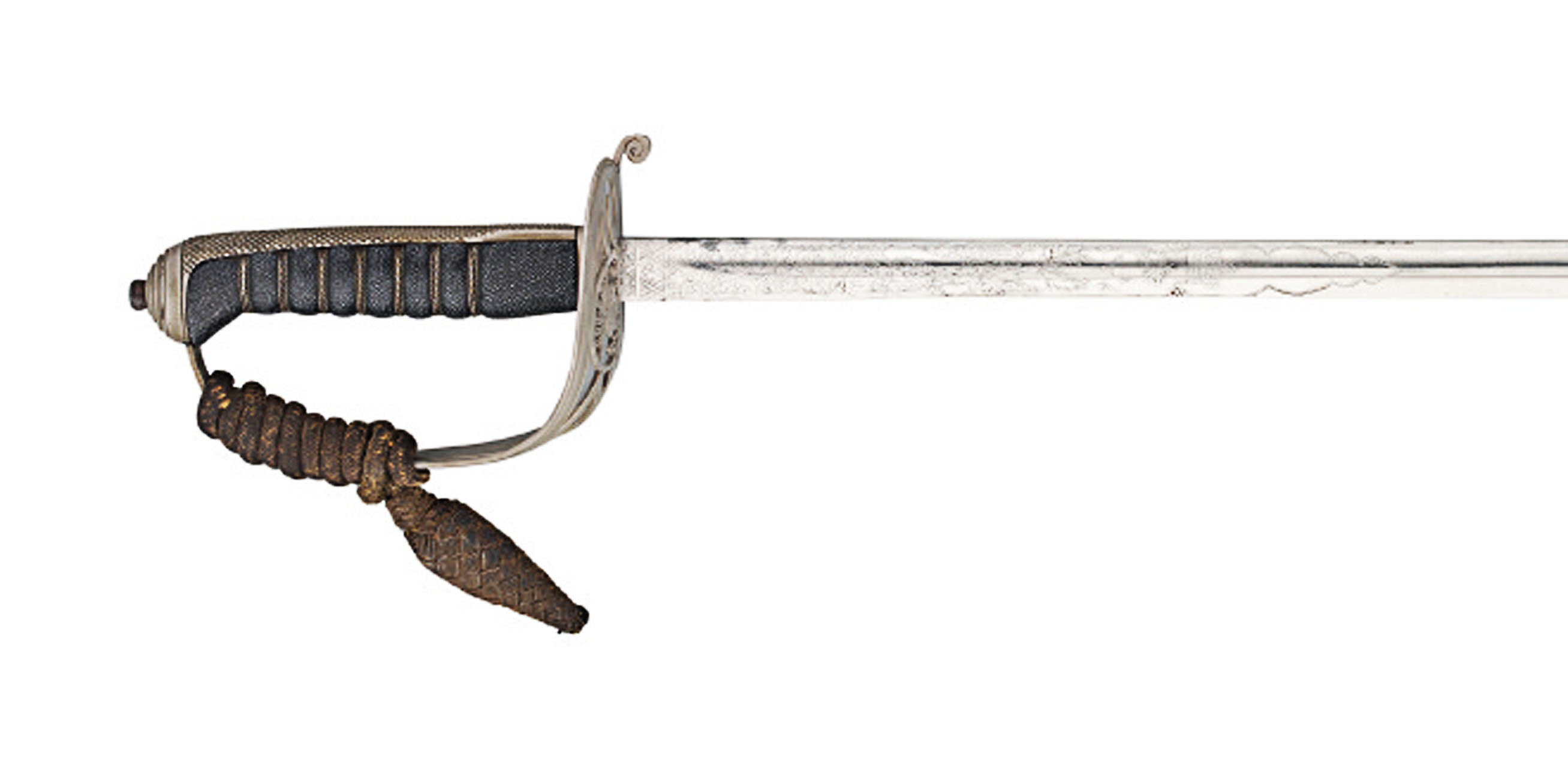 A BRITISH PATTERN 1854 PICQUET WEIGHT GRENADIER GUARDS OFFICER SWORD
