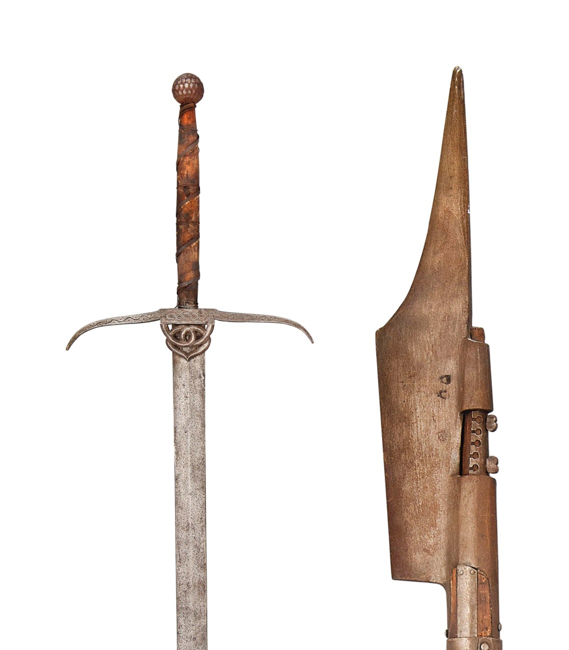 A GROUP OF DECORATIVE POLEARMS , 19TH CENTURY AND LATER | Christie's