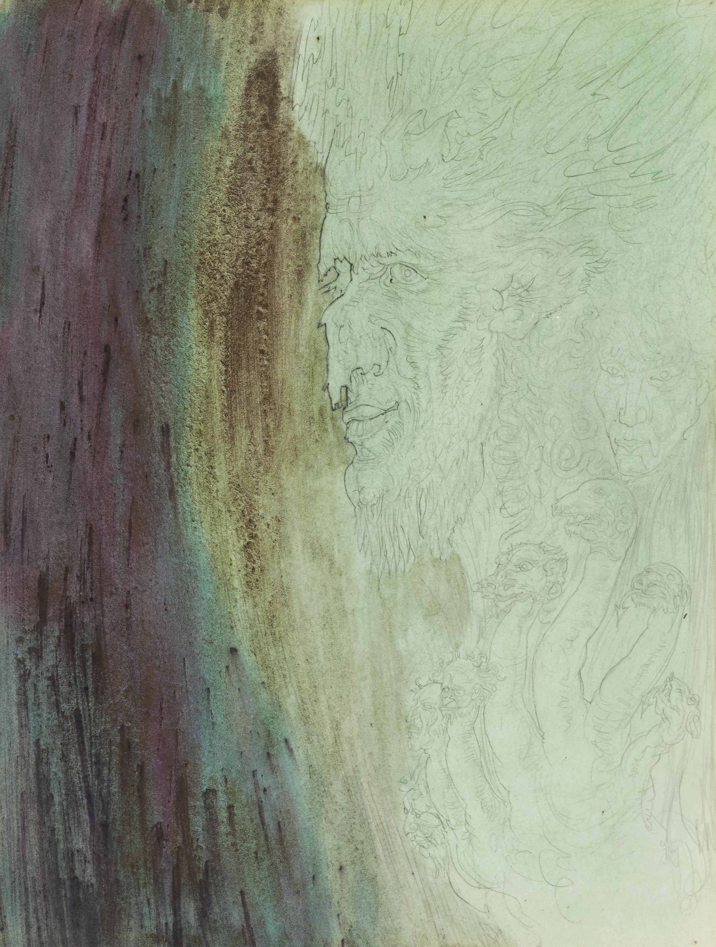Austin Osman Spare (1888-1956) , Mystical heads | Christie's