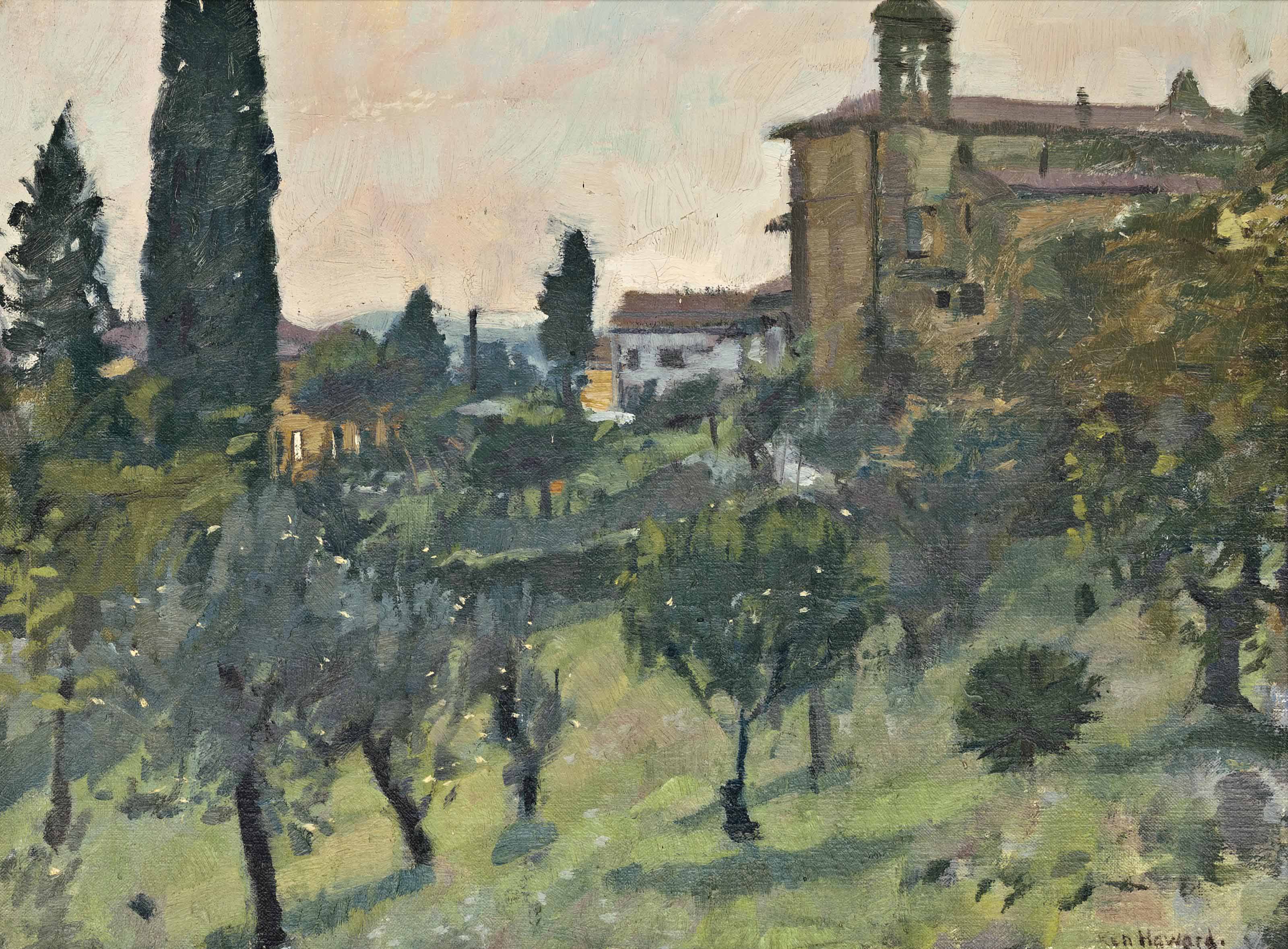 Walter James Steggles (1908-1997) , Sussex landscape | Christie's