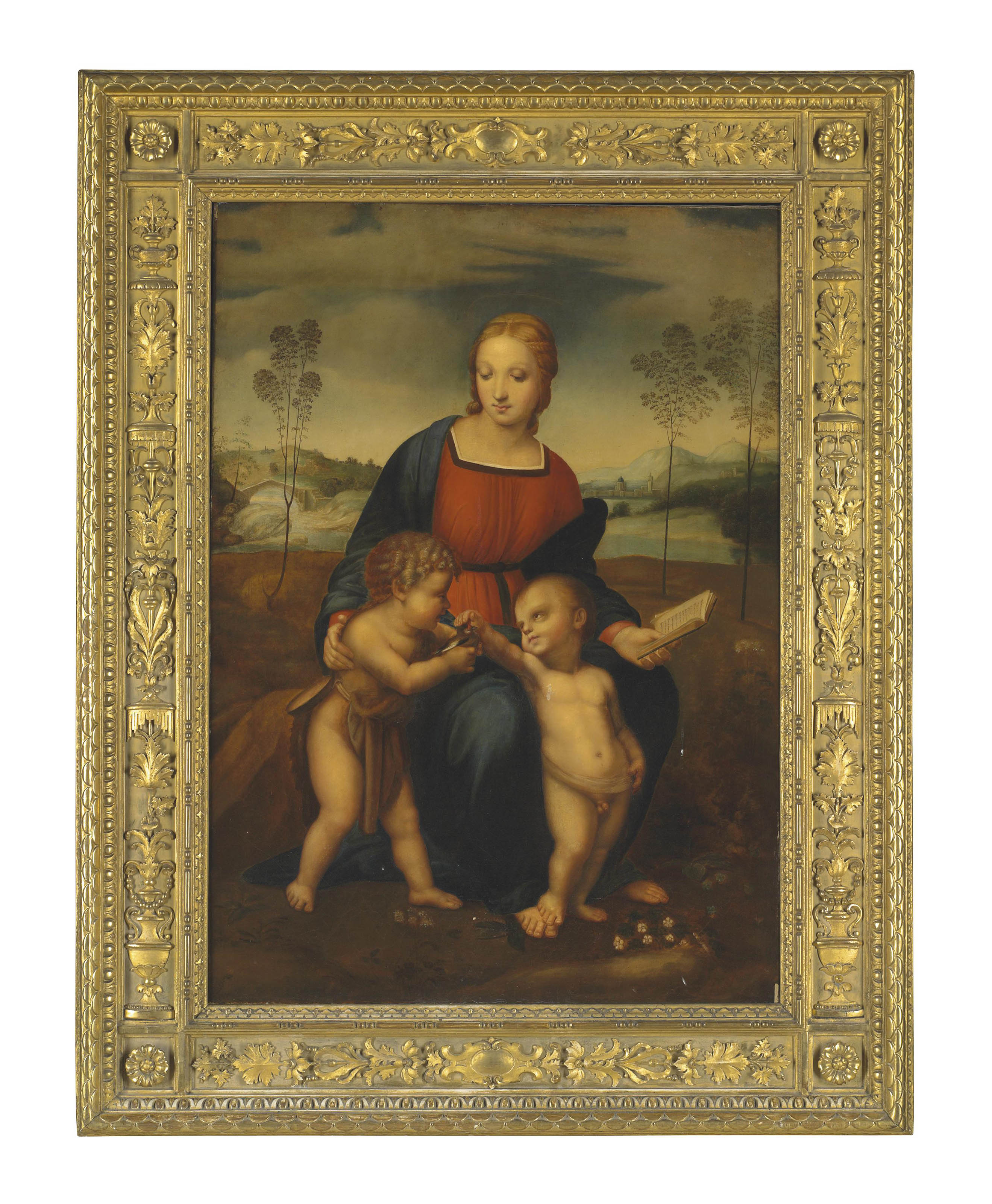After Raffaello Sanzio, called Raphael , The Madonna of the Goldfinch ...