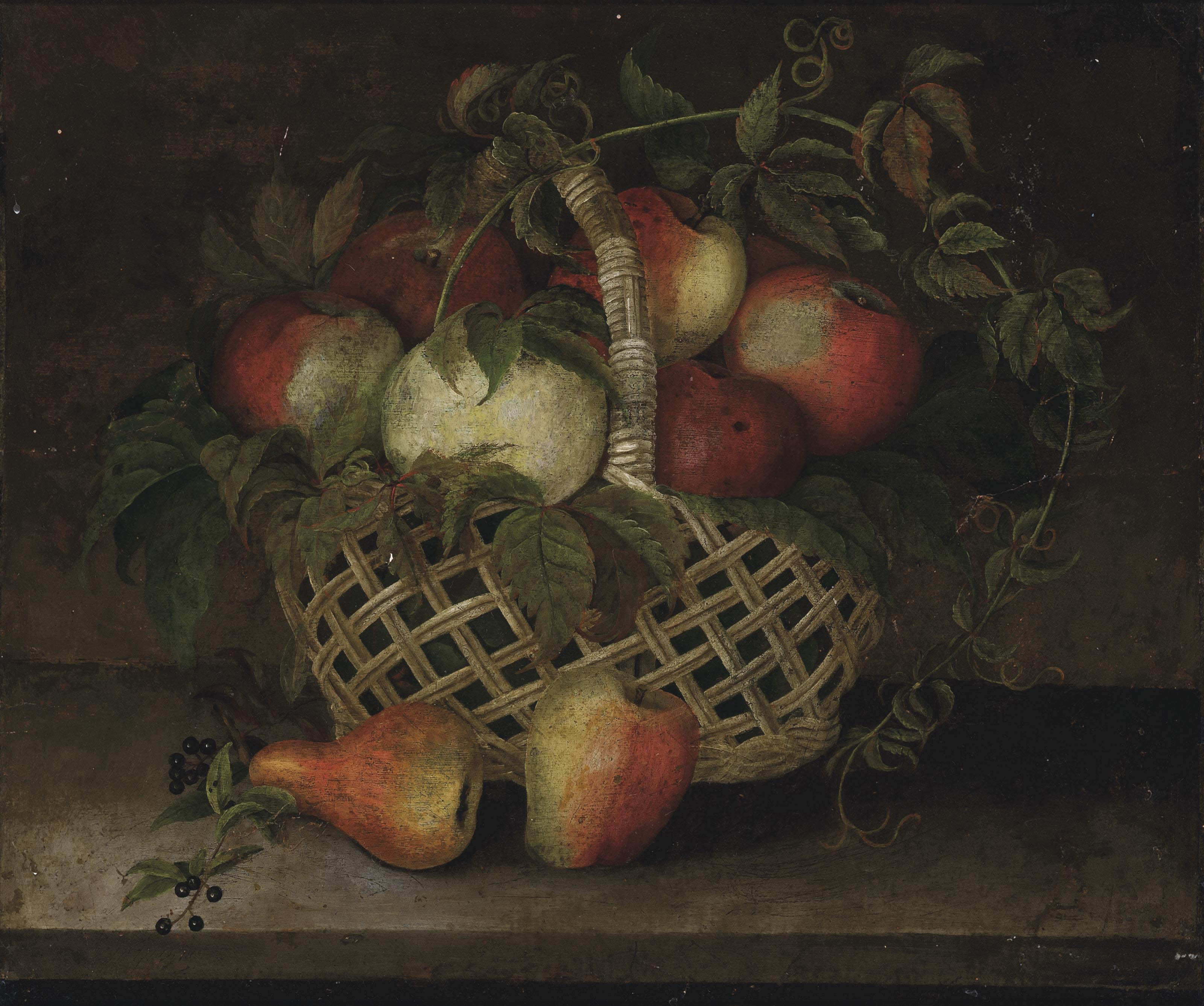 Circle of Claes Claesz Wou (Amsterdam 1592-1665) , An estuary with two ...