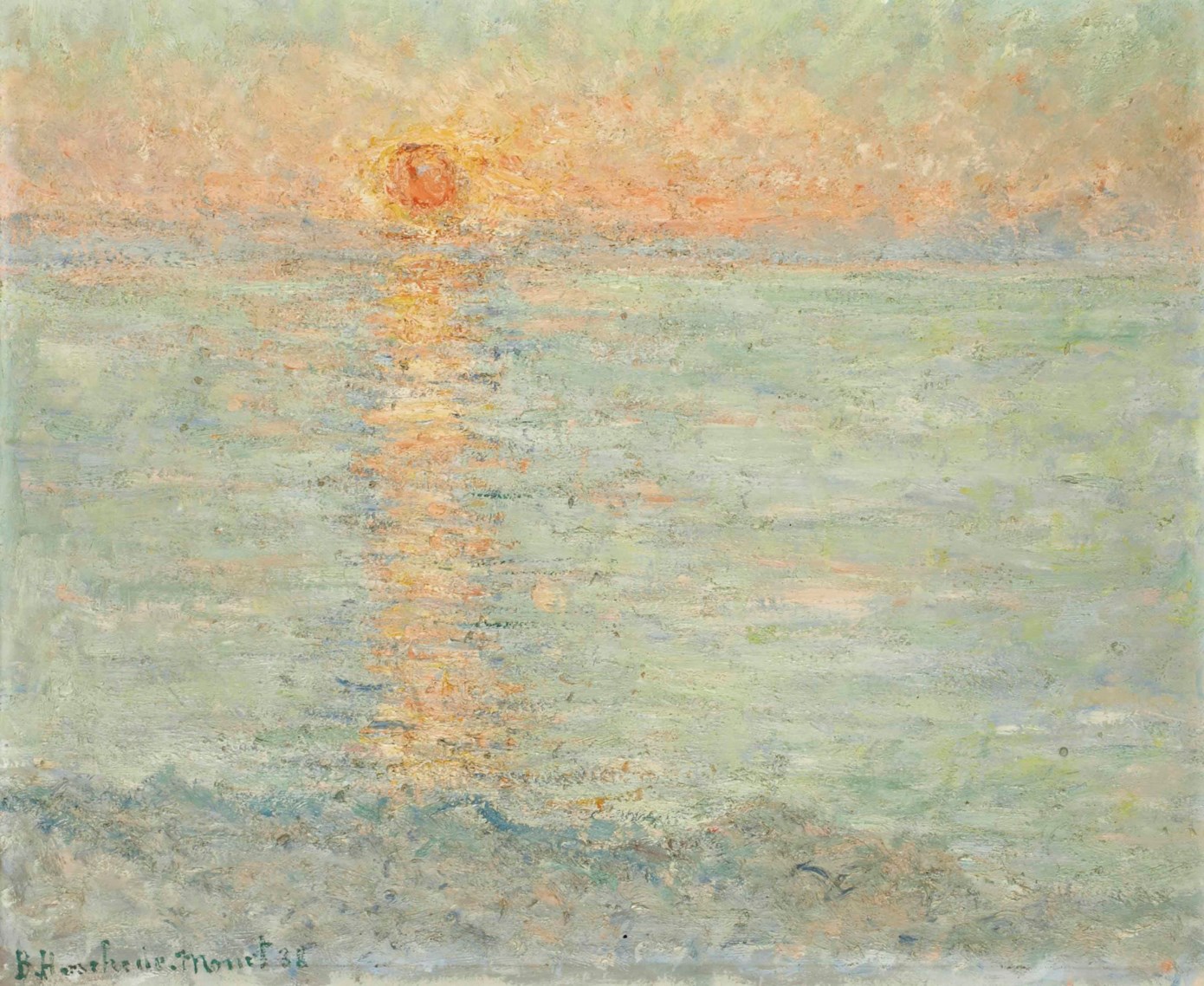 Blanche Hoschedé Monet (1865-1947) , Soleil levant | Christie's