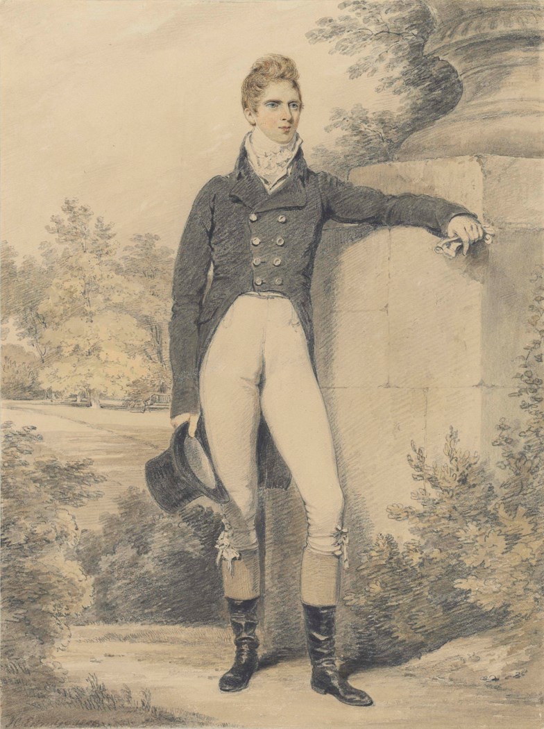 Henry Edridge, A.R.A. (London 1768-1821) , Portrait of a young ...