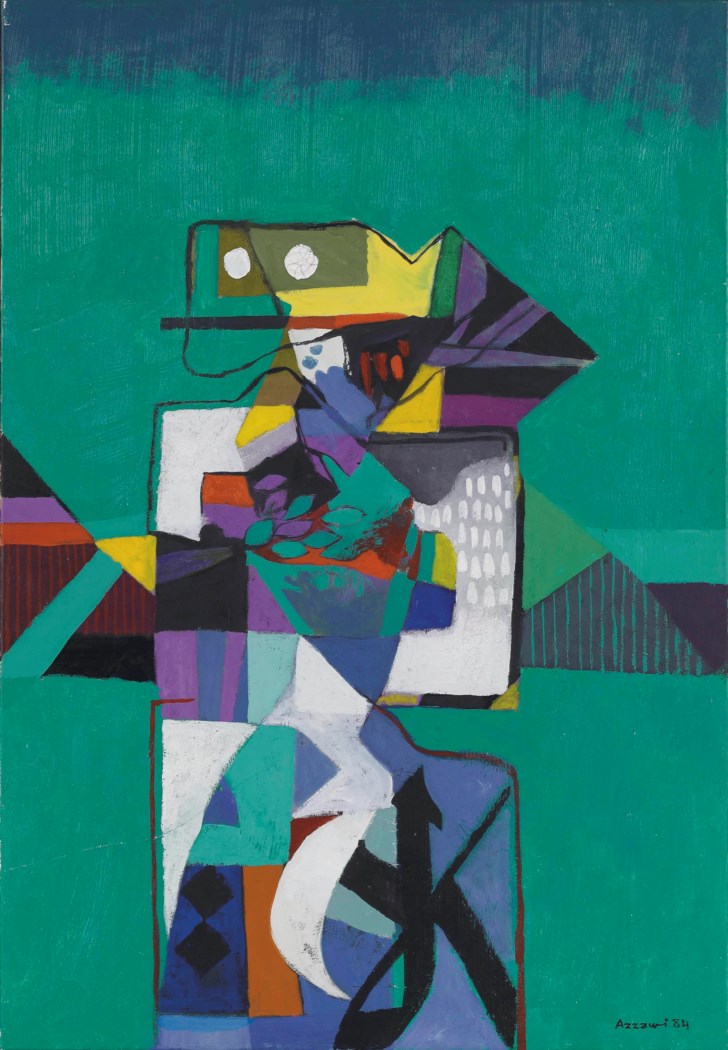 Dia Al-Azzawi (Iraqi, B. 1939) , Untitled | Christie's