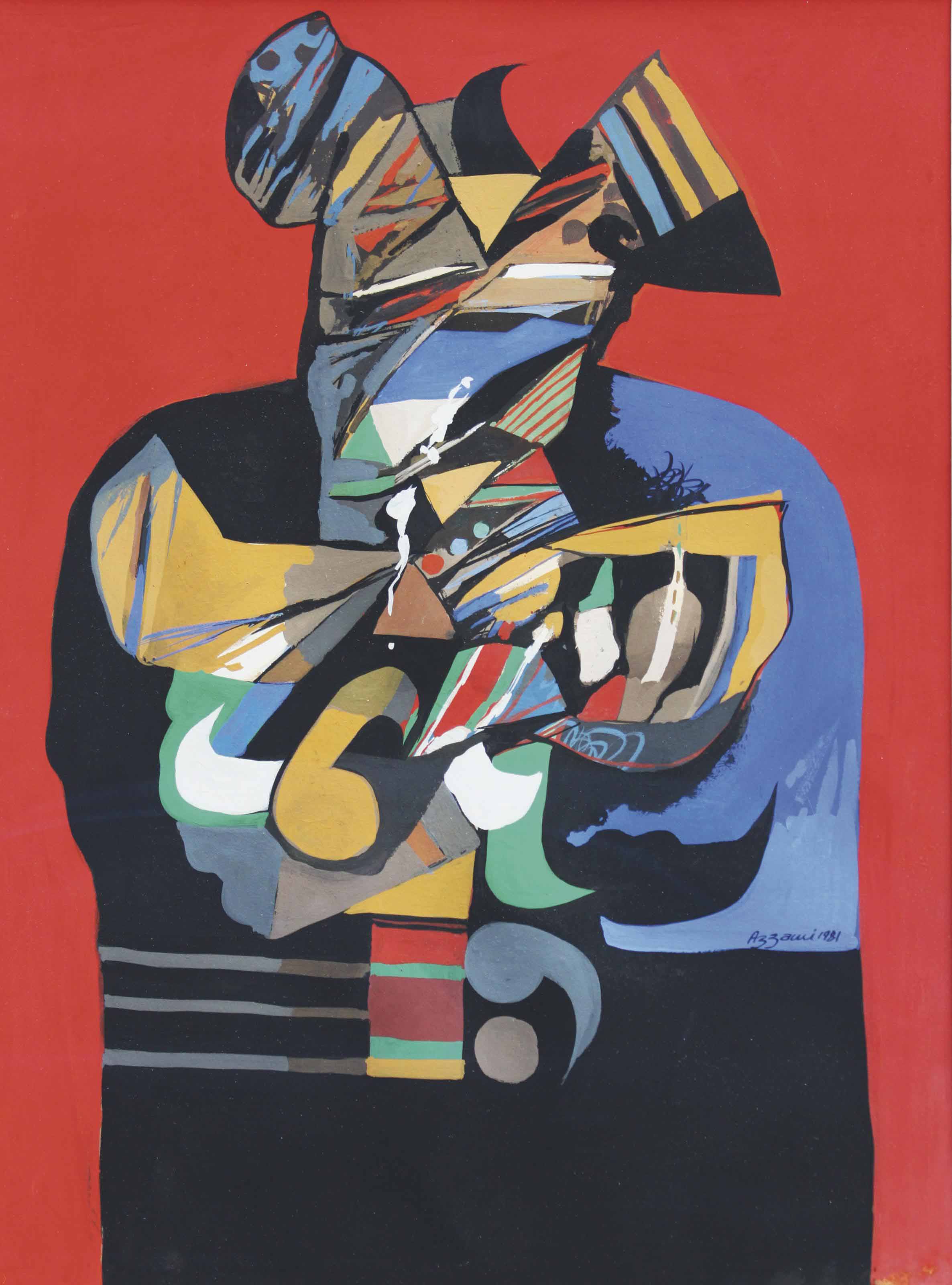 Dia Al-Azzawi (Iraqi, b. 1939)