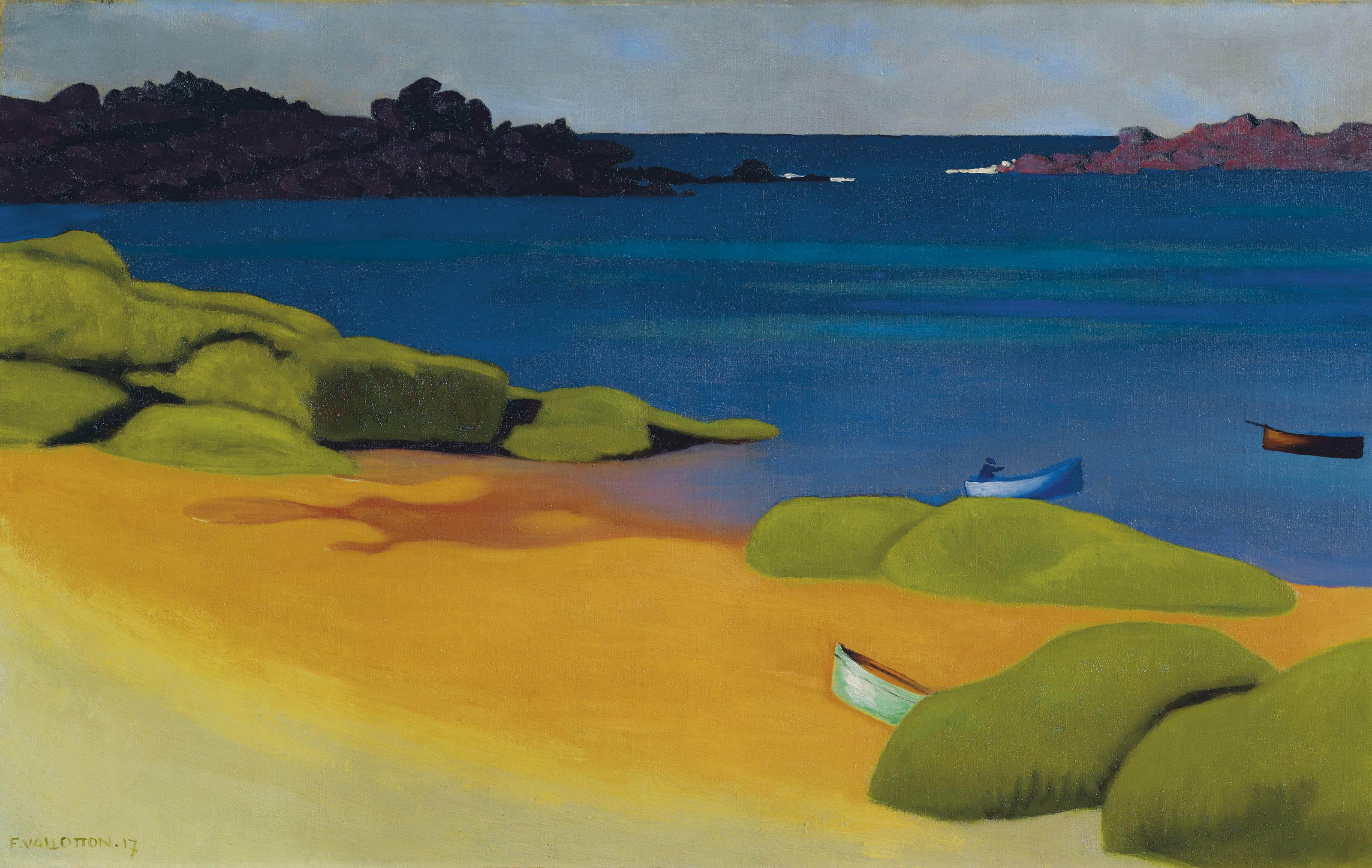 FÉLIX VALLOTTON (1865-1925) , Rade à Trégastel, 1917 | Christie's