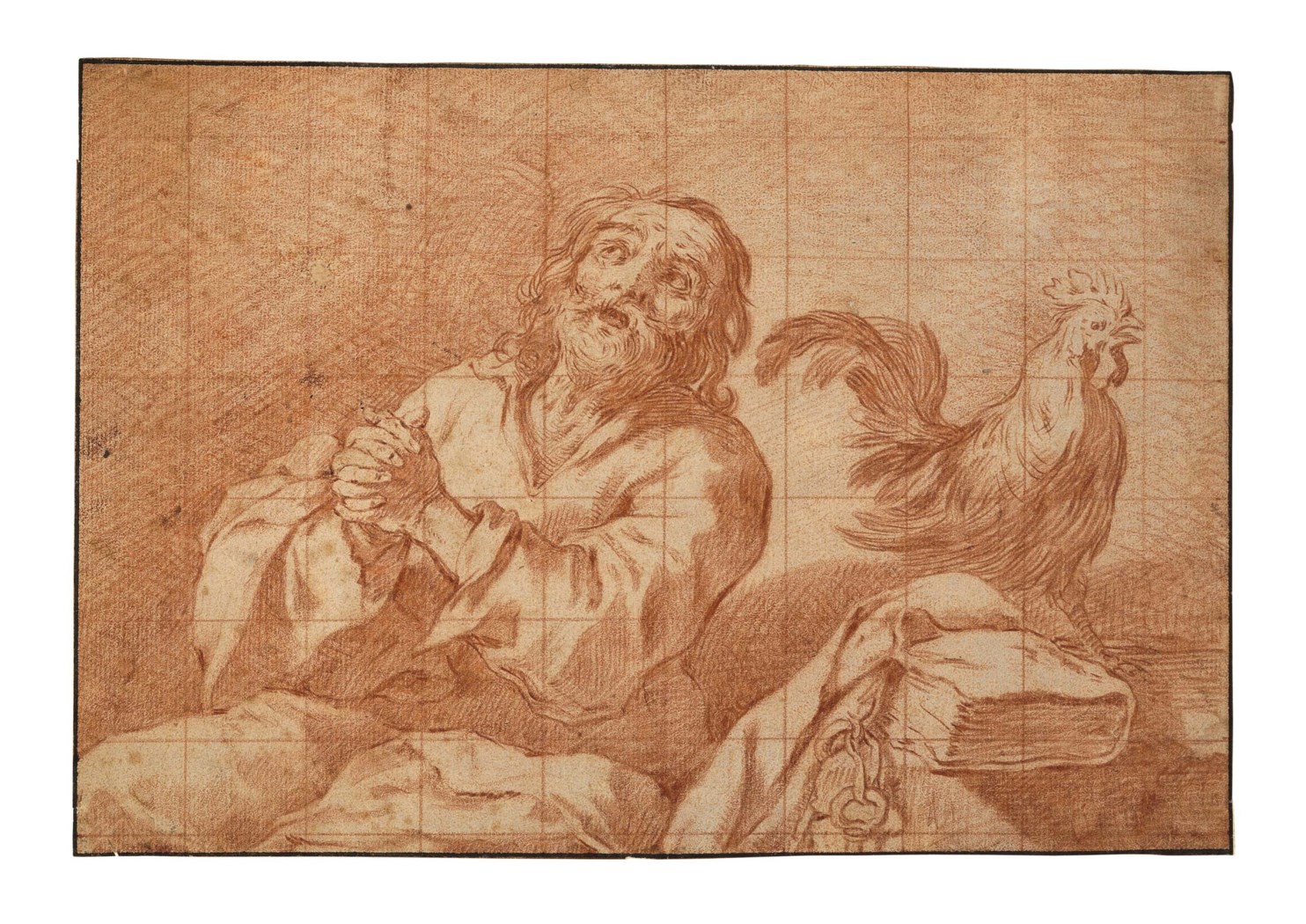 Claude Vignon (Tours 1593-1670 Paris) , The Penitent Saint Peter ...