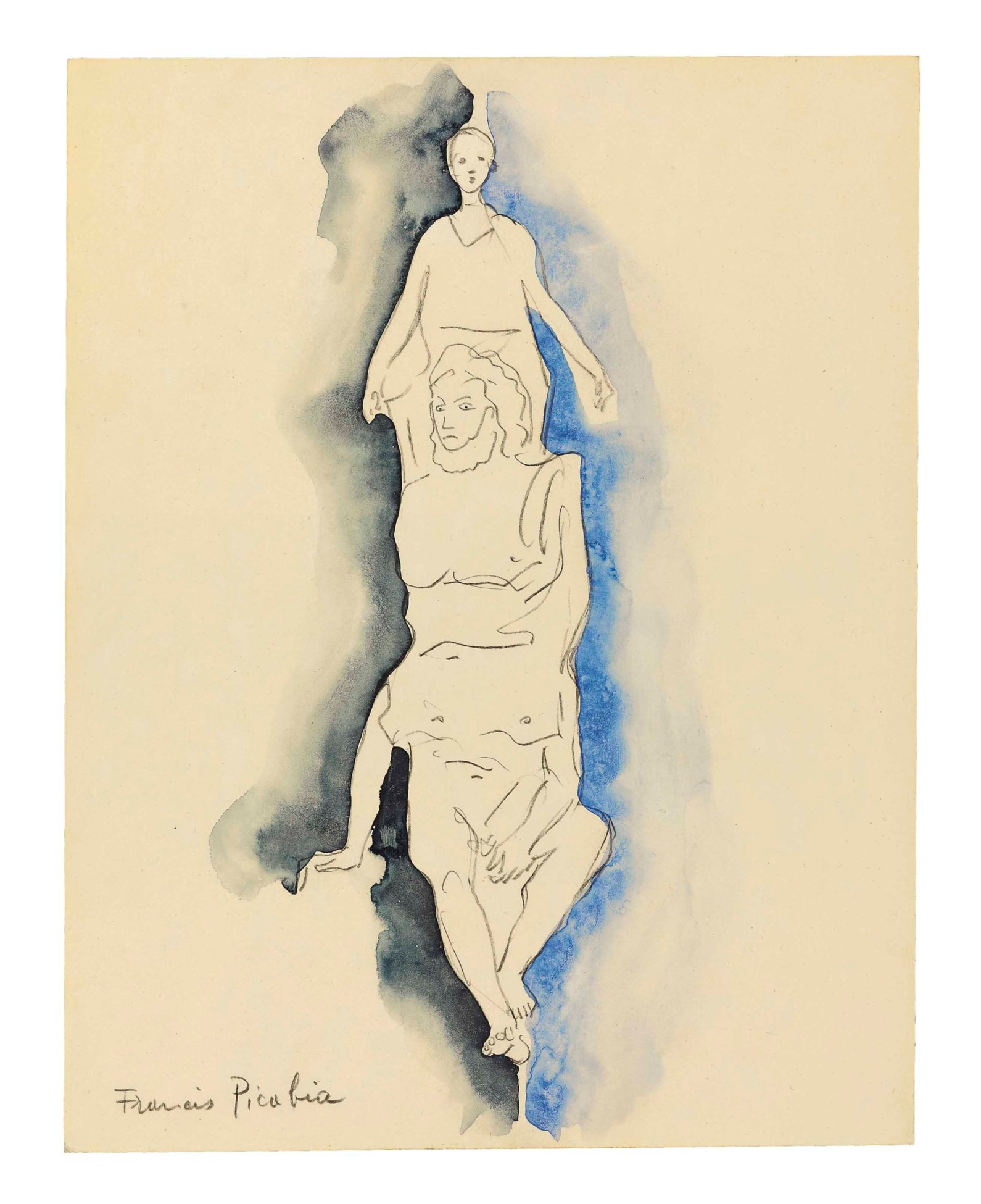 Francis Picabia (French, 1878-1953) , Personnages | Christie's