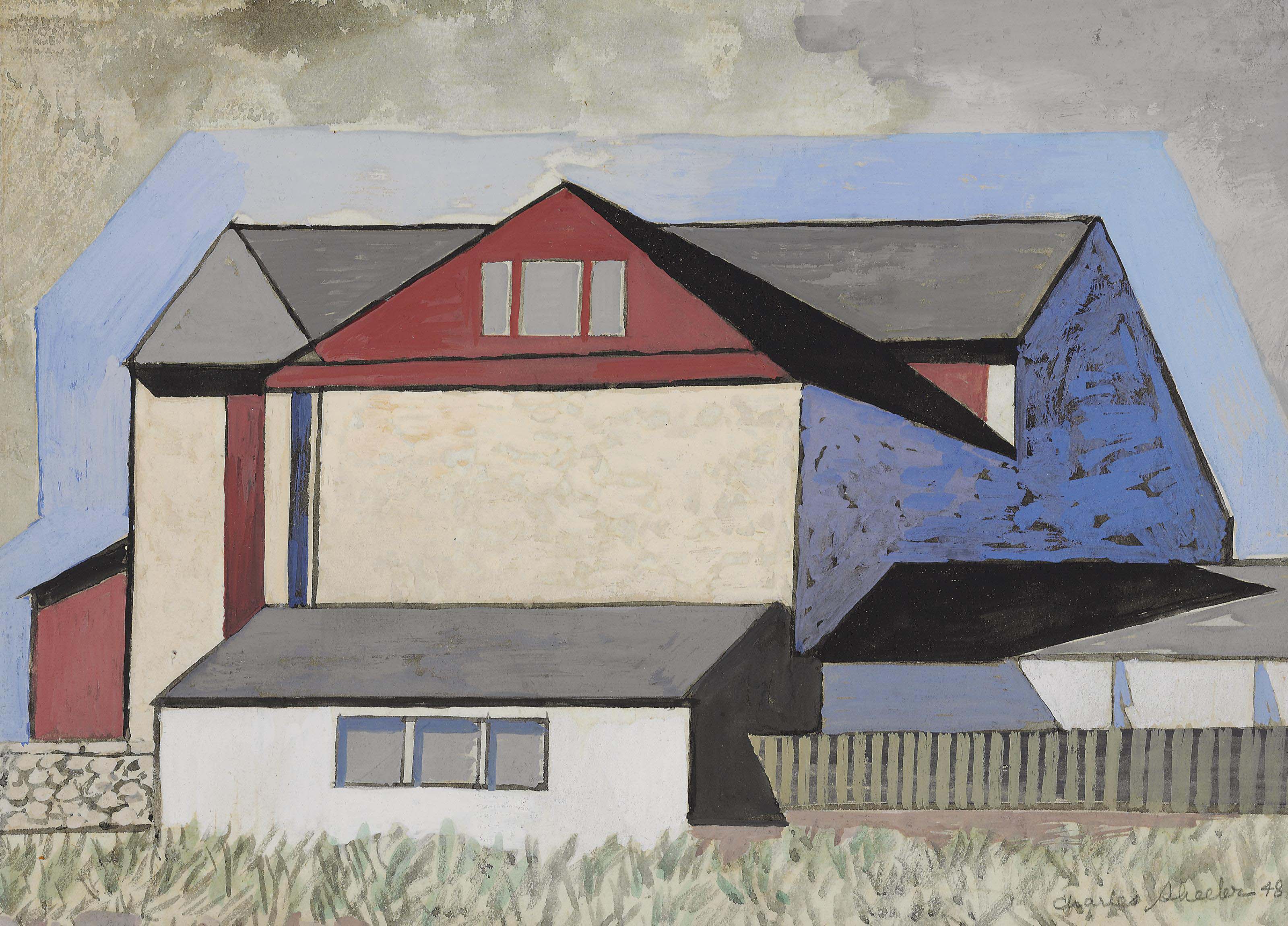 Charles Sheeler (1883-1965) , The Shower | Christie's