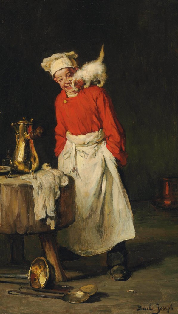 Joseph Bail (French, 1862-1921) , Taking a Break | Christie's