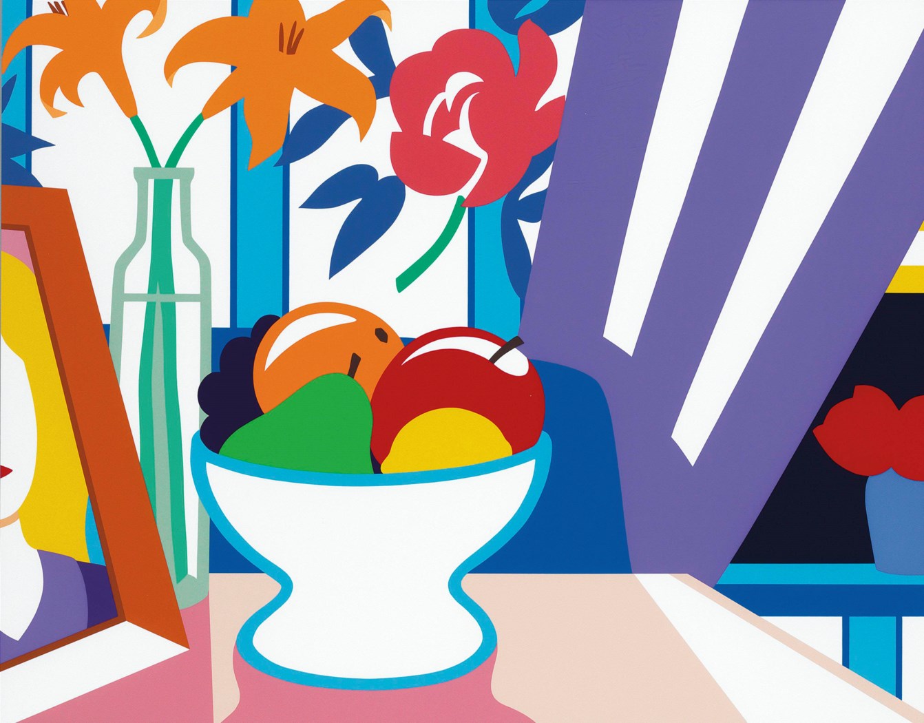 TOM WESSELMANN , Still Life with Lilies and Mixed Fruit | Christie's