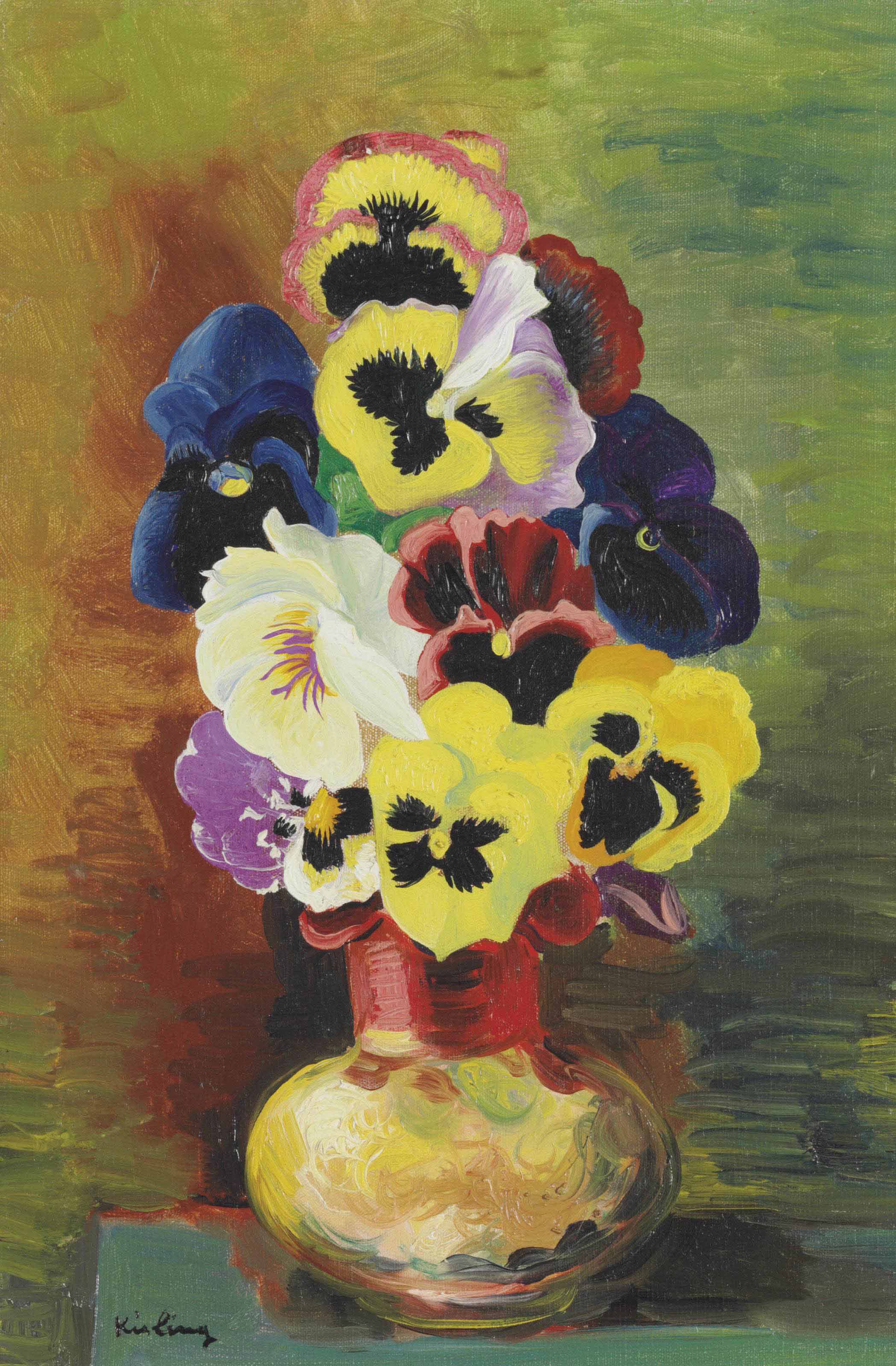 Moise Kisling (1891-1953) , Portrait with a Collar | Christie's