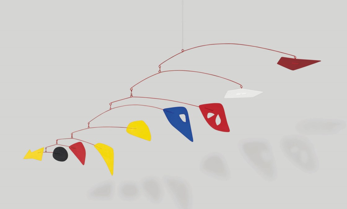 Alexander Calder (1898-1976) , Blue Flower, Red Flower | Christie's