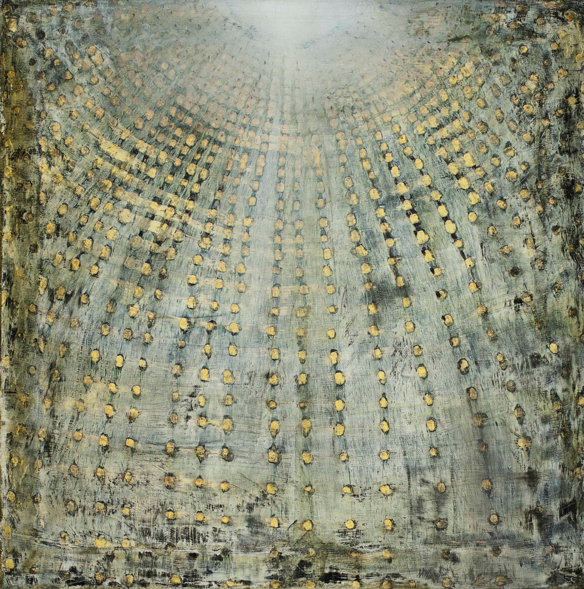 Ross Bleckner (b. 1949) , Study for Architecture of Sky | Christie's