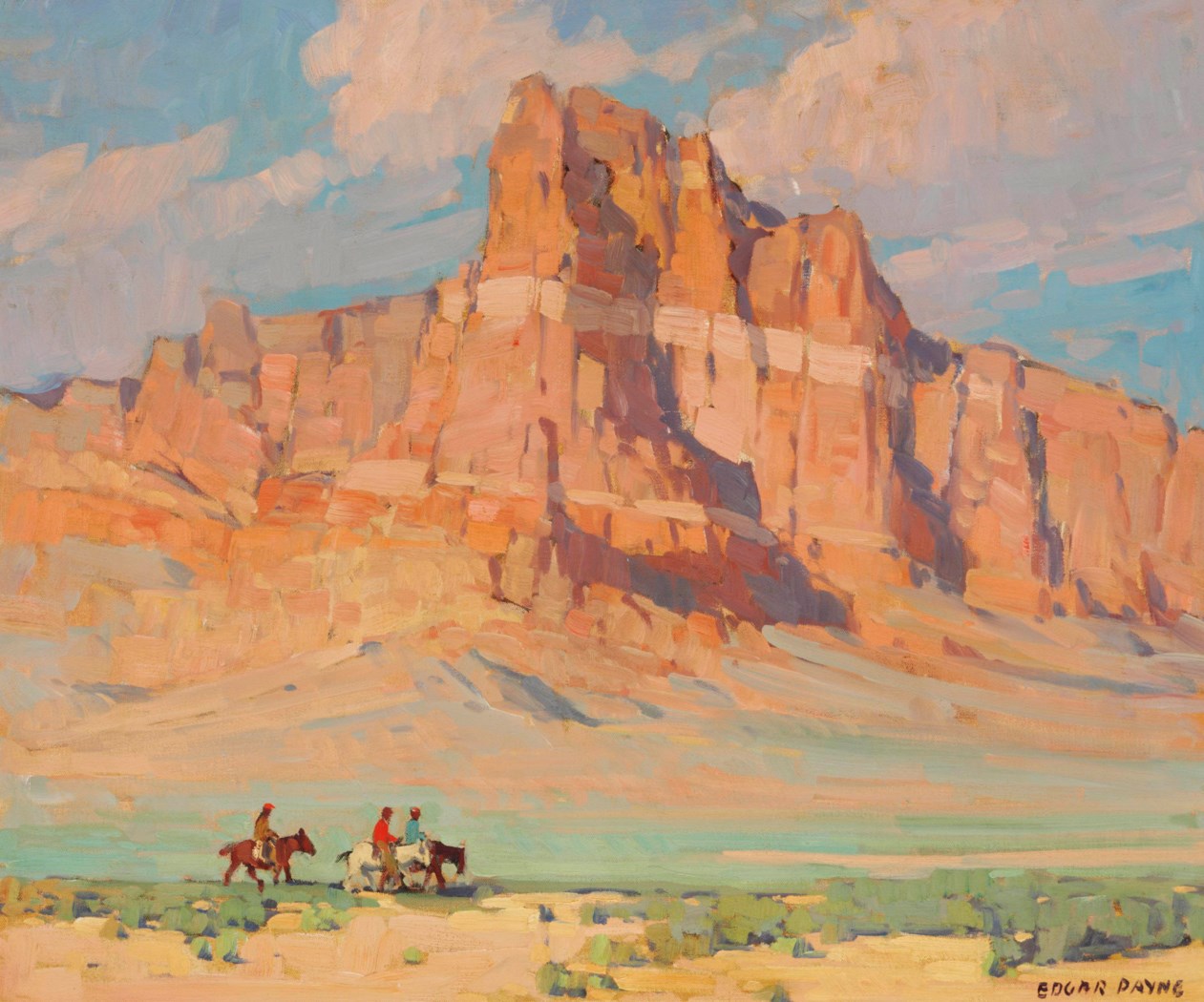 Edgar Alwin Payne (1883-1947) , Mesa, Arizona | Christie's