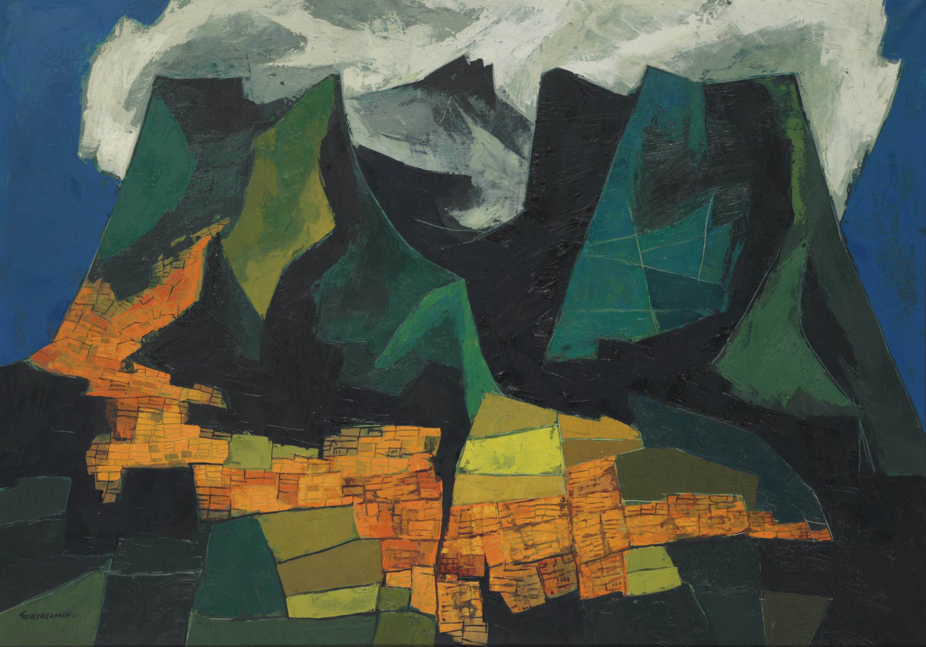 Oswaldo Guayasamín (Ecuadorian 1919-1999) , Ciudad de Quito | Christie's