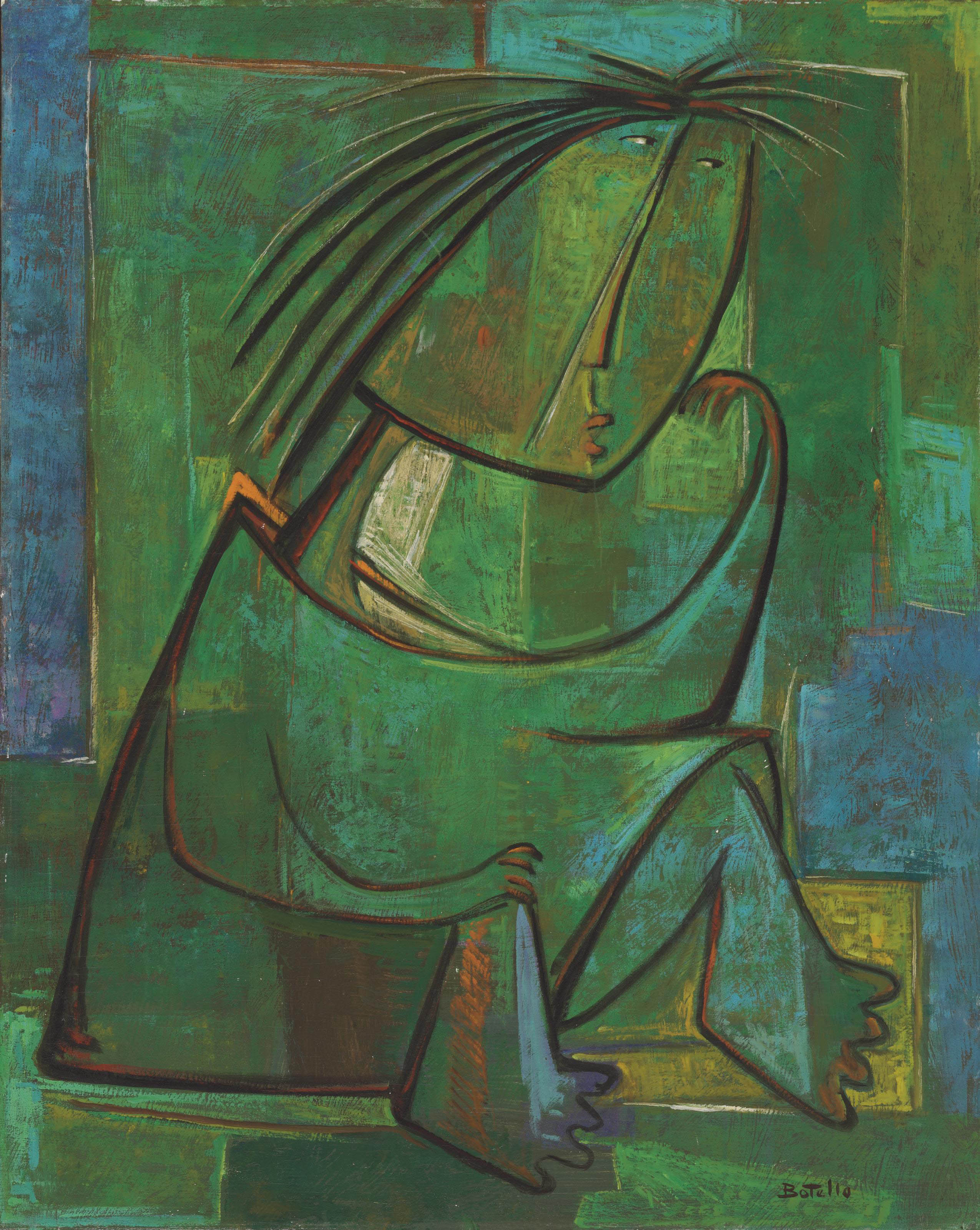 Angel Botello (Spanish/Puerto Rican 1913-1986)