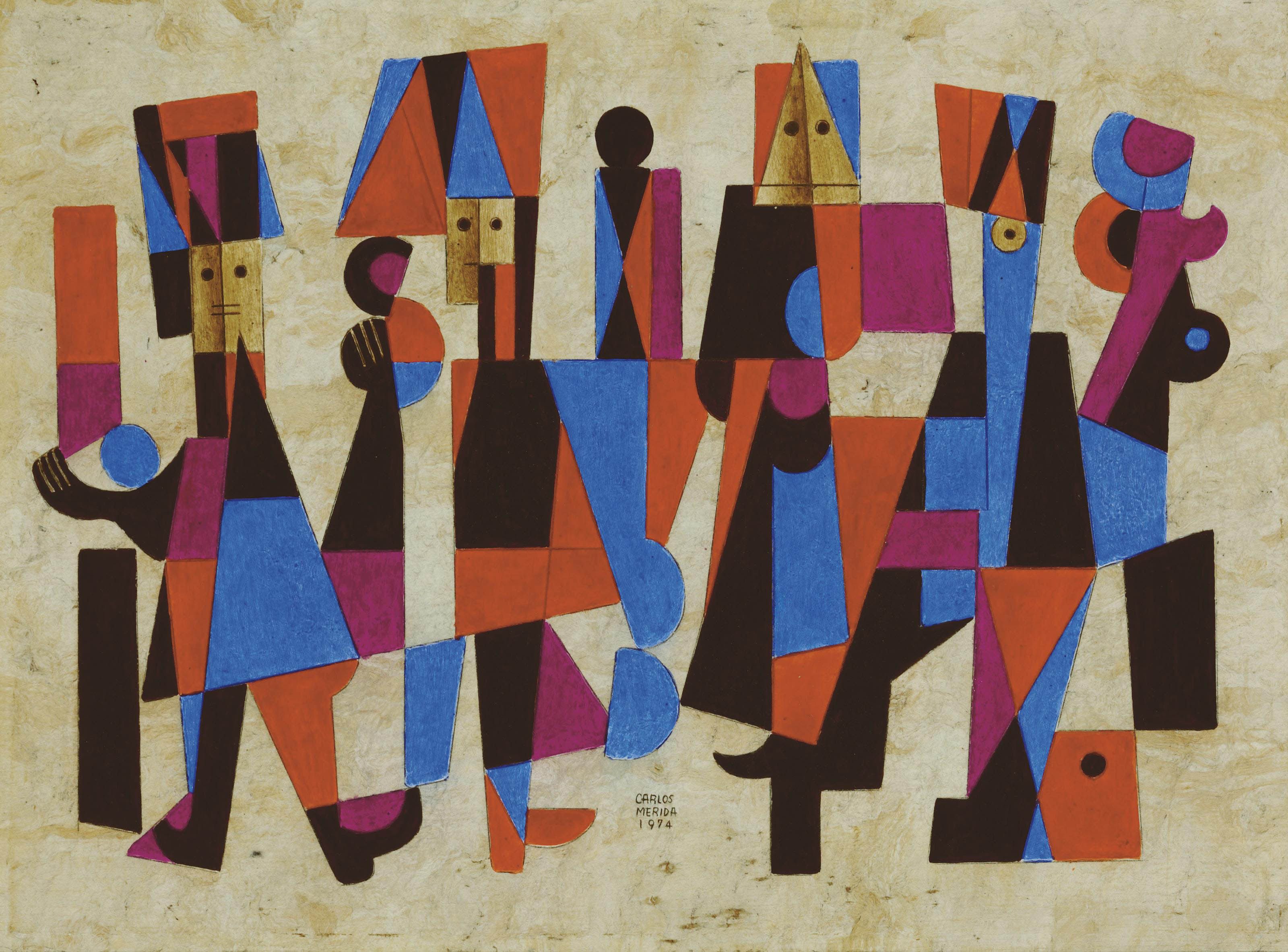Carlos Mérida (Guatemalan 1891-1984) , Carnaval | Christie's