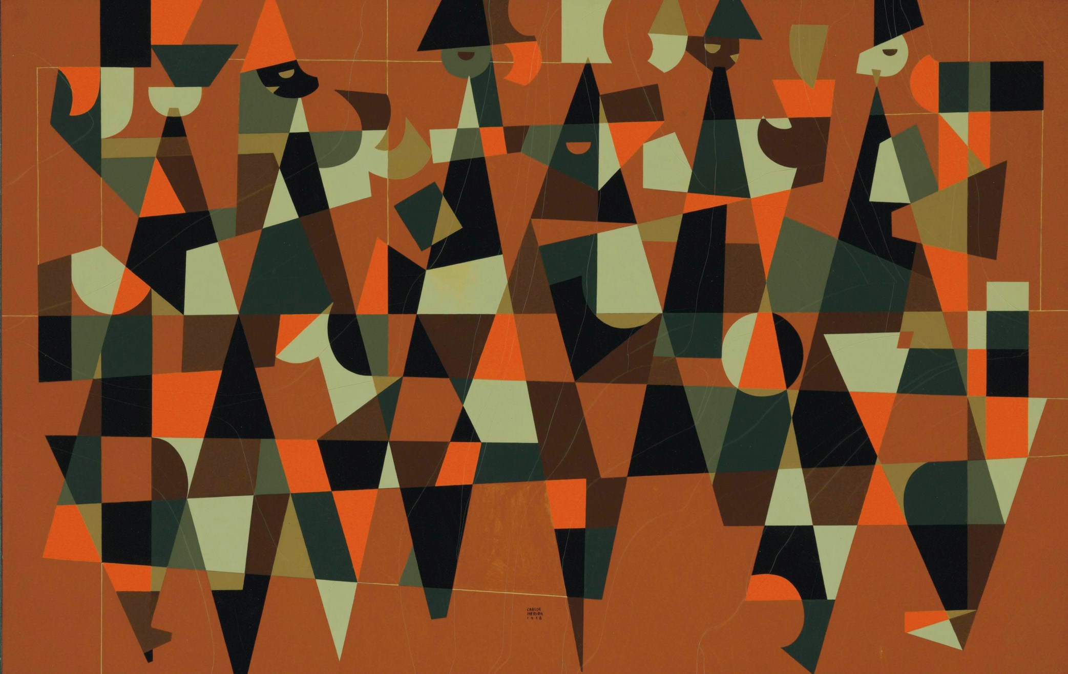 Carlos Mérida (Guatemalan 1891-1984) , Los hechiceros | Christie's