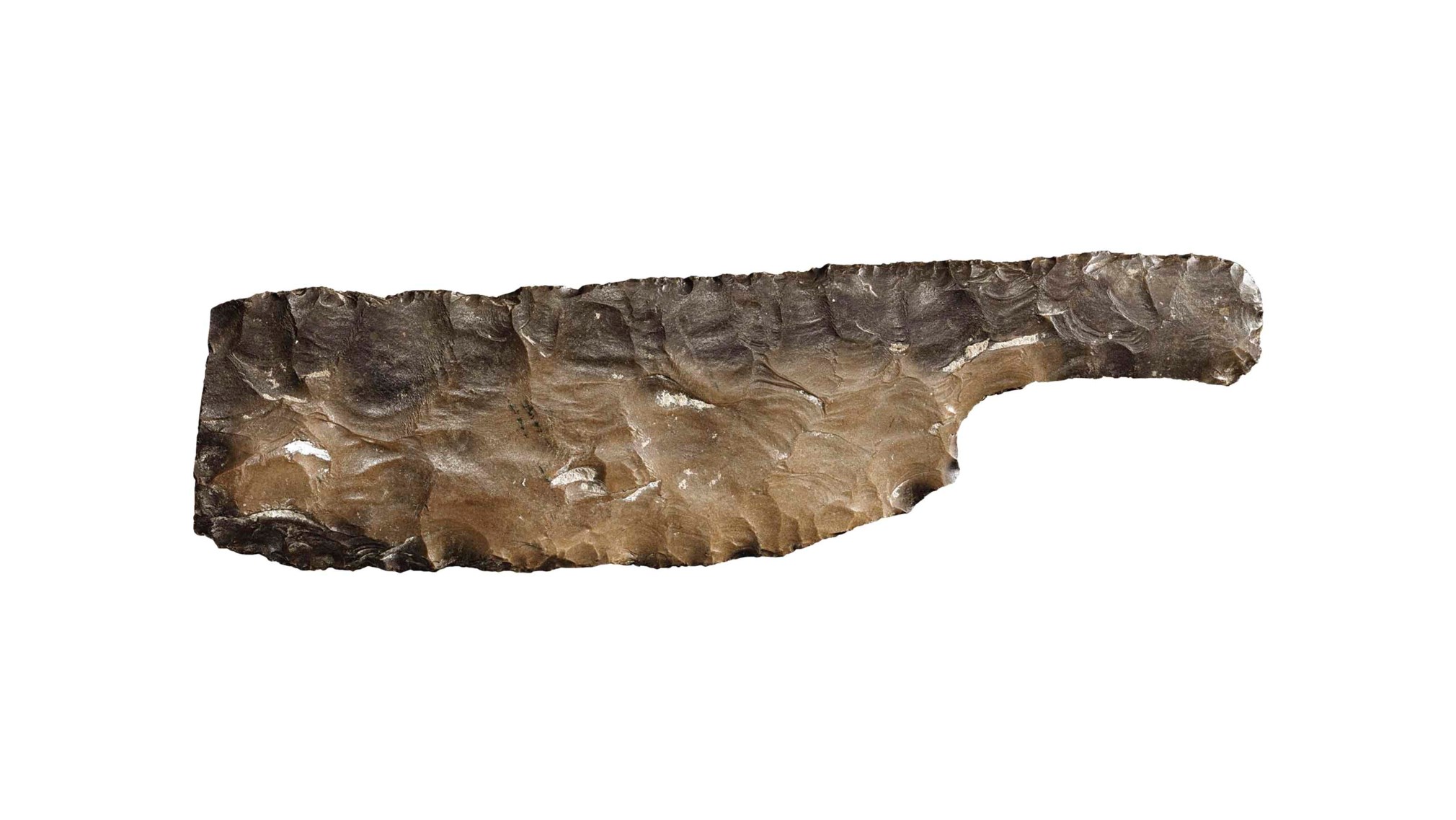 AN EGYPTIAN FLINT BLADE , PREDYNASTIC PERIOD, LATE NAQADA II-III, CIRCA ...