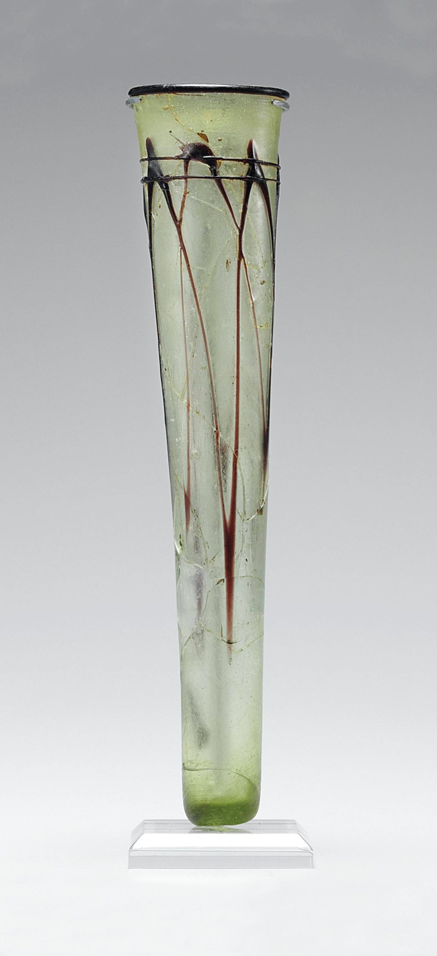 A MIGRATION PERIOD GLASS CONE BEAKER , CIRCA 6TH CENTURY A.D. | Christie's