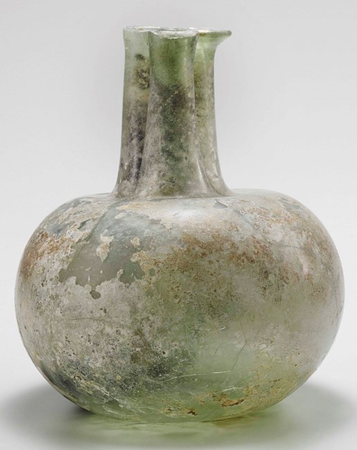 A ROMAN GLASS BOTTLE , CIRCA 2ND-3RD CENTURY A.D. | Christie's