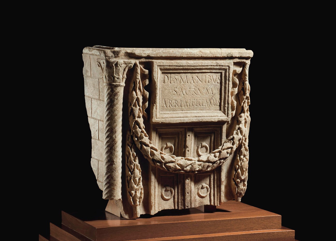 A ROMAN MARBLE CINERARY URN FRAGMENT , CIRCA 1ST CENTURY A.D. | Christie's