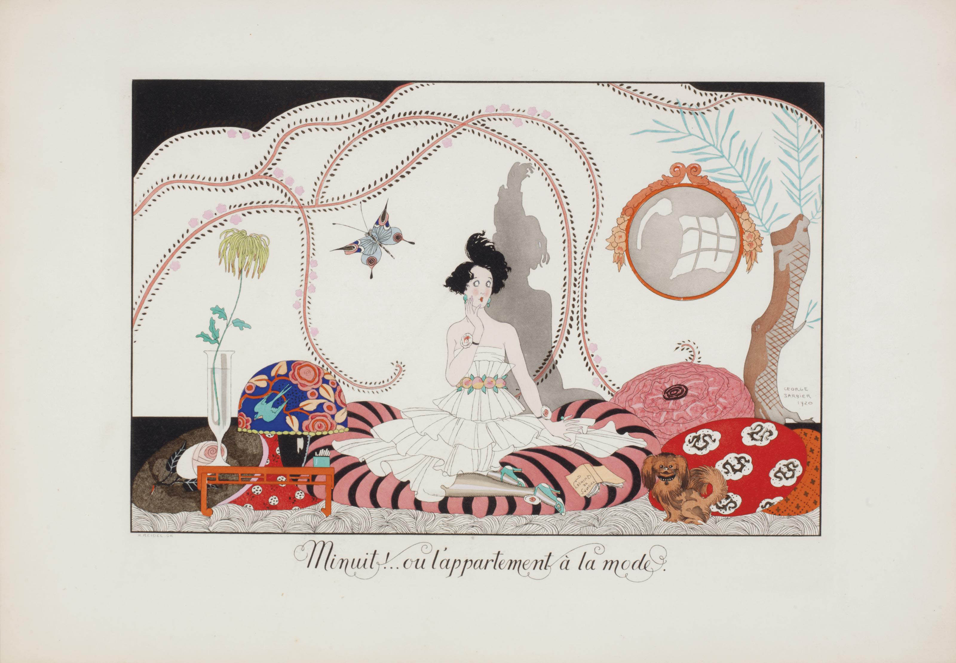 BARBIER, George, illustrator (1882-1932). Le Bonheur du Jour ou Les ...