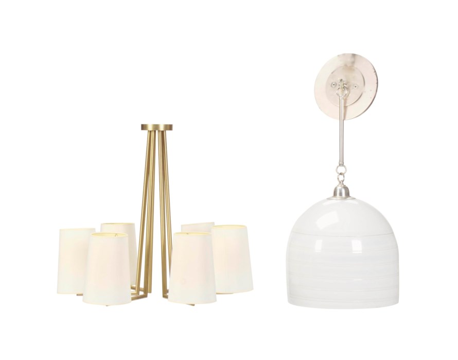 A GROUP OF TWO LIGHT FIXTURES, , 20TH CENTURY, | Christie's