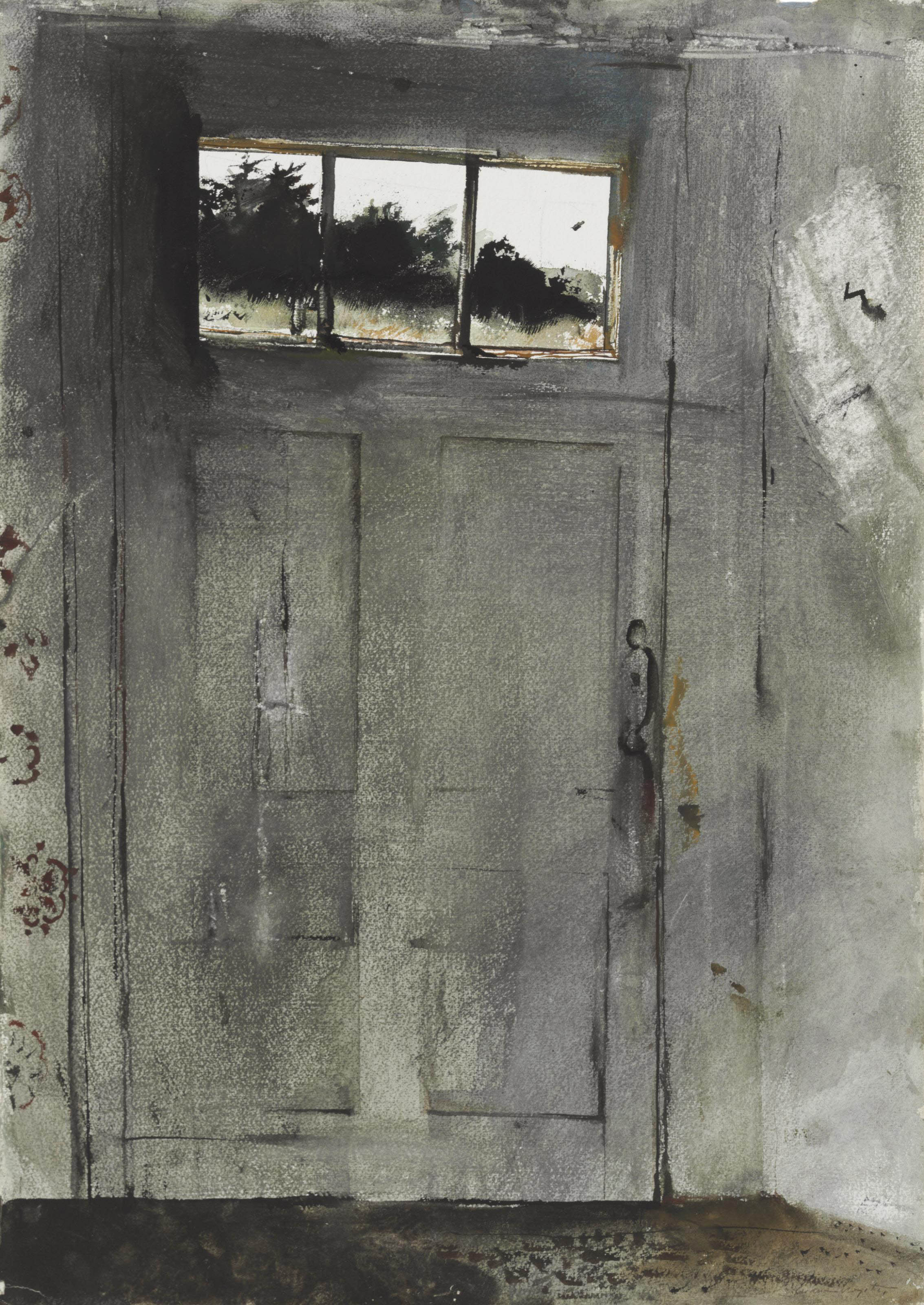 Andrew Wyeth (1917-2009) , Front Door at Teel's | Christie's