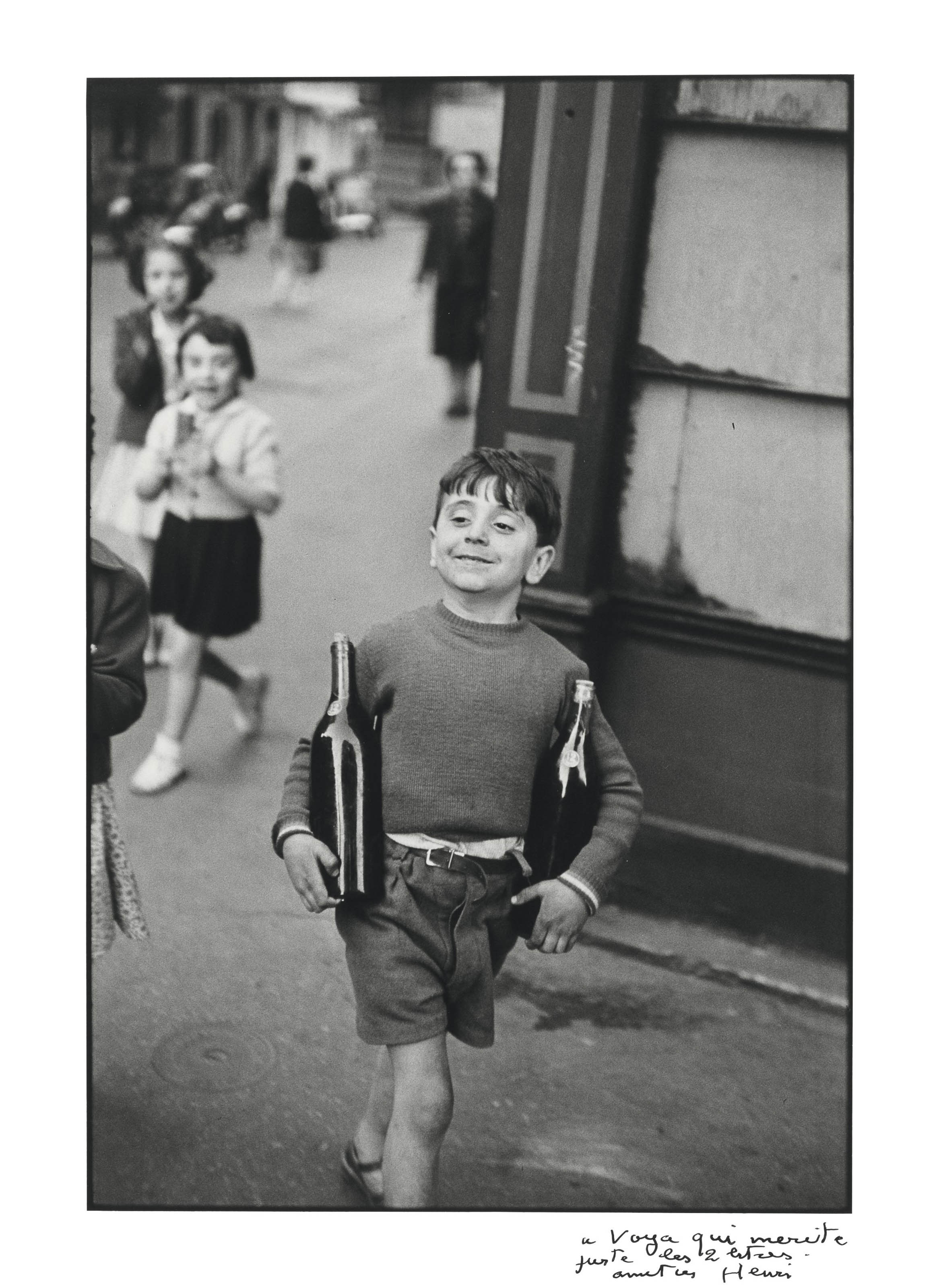 HENRI CARTIER-BRESSON (1908-2004) , Rue Mouffetard, 1954 | Christie's