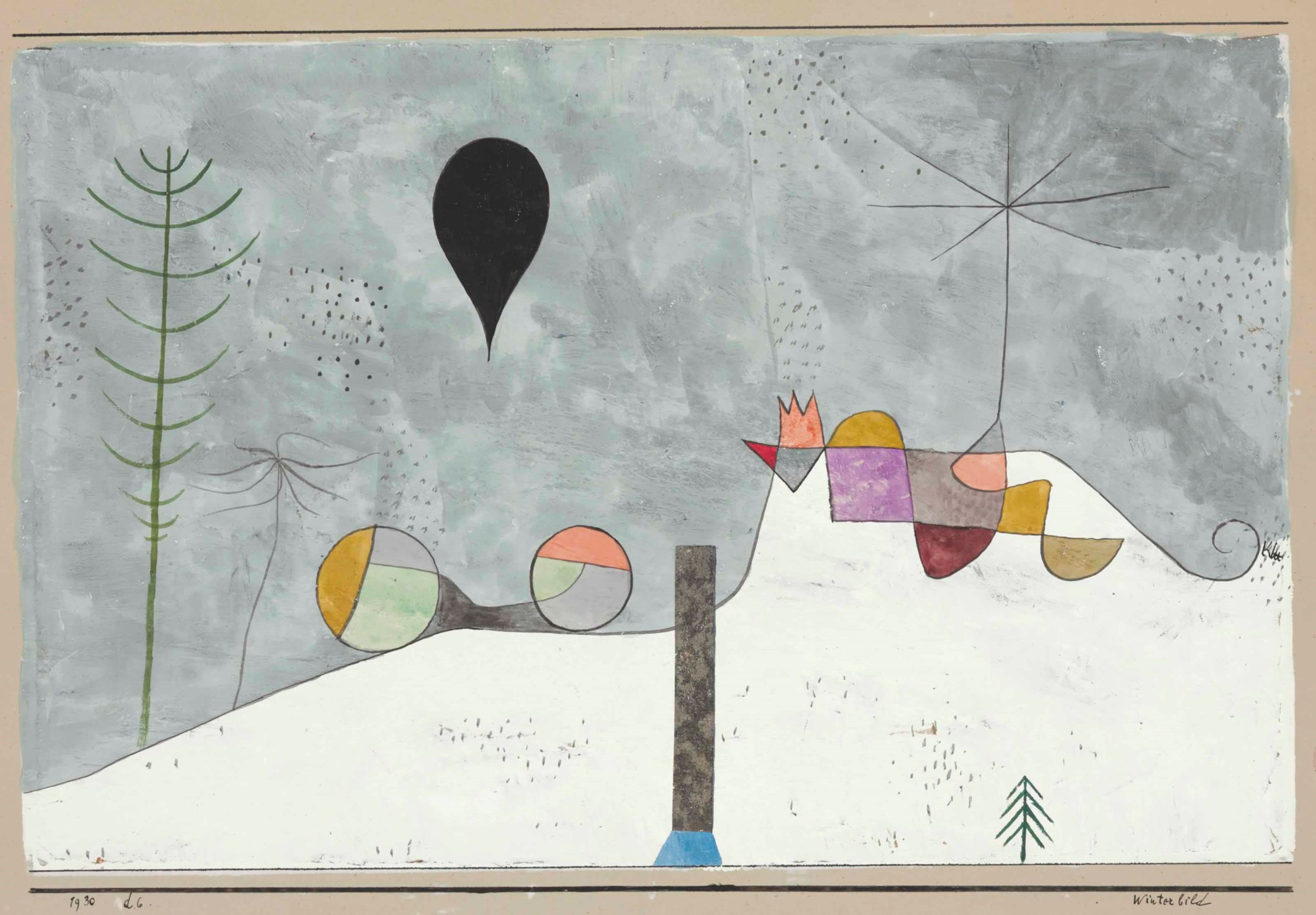 Paul Klee (1879-1940) , Winterbild | Christie's