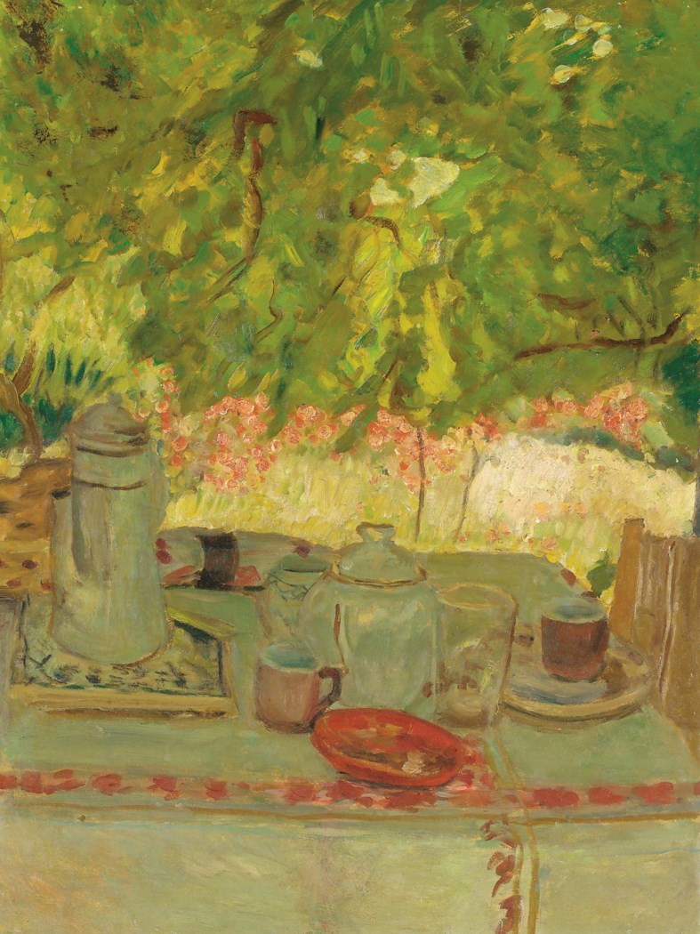 Pierre Bonnard (1867-1947) , Petit déjeuner sous la tonnelle | Christie's
