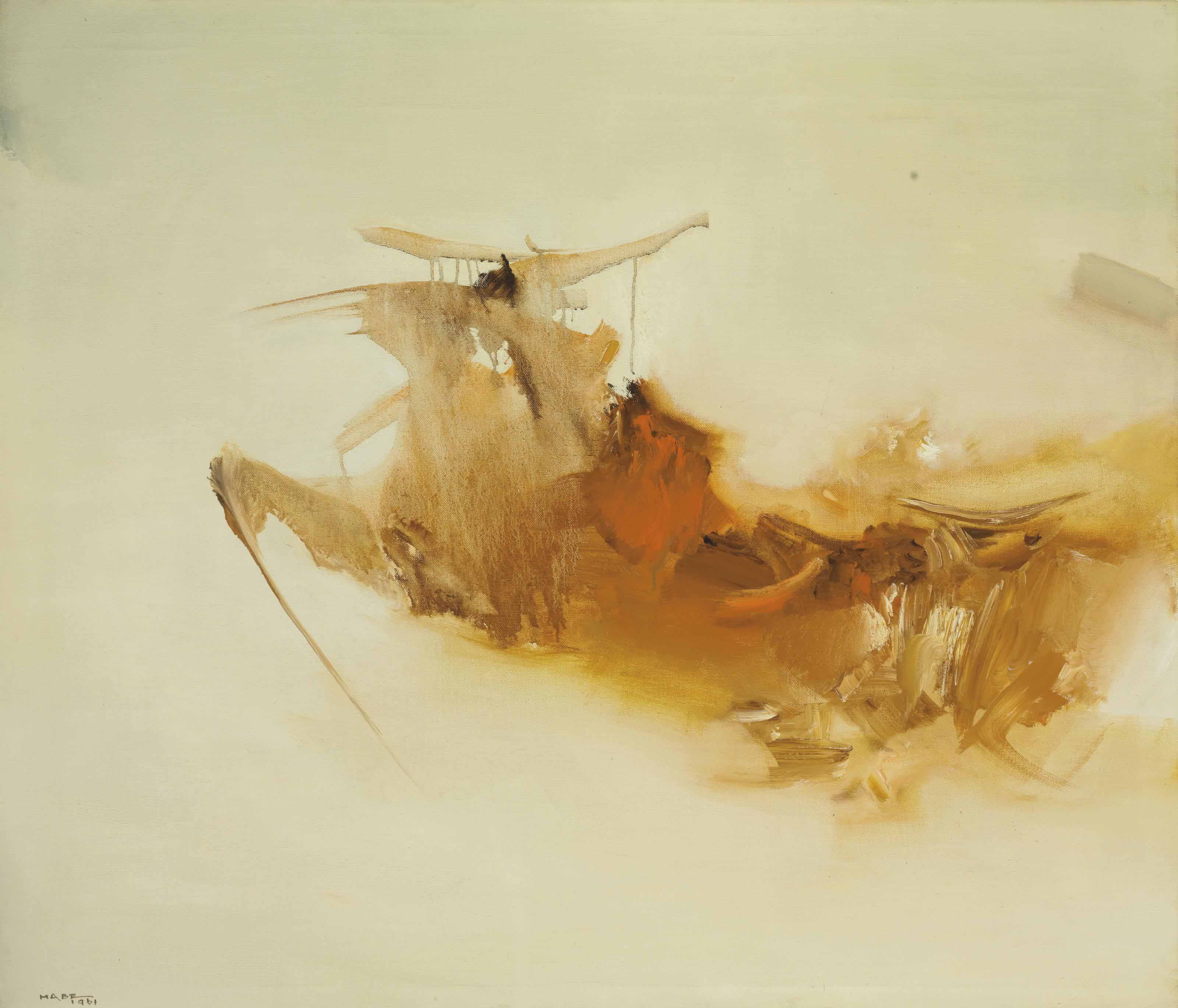 Manabu Mabe (Brazilian 1924-1997) , Taiki No. 227 | Christie's