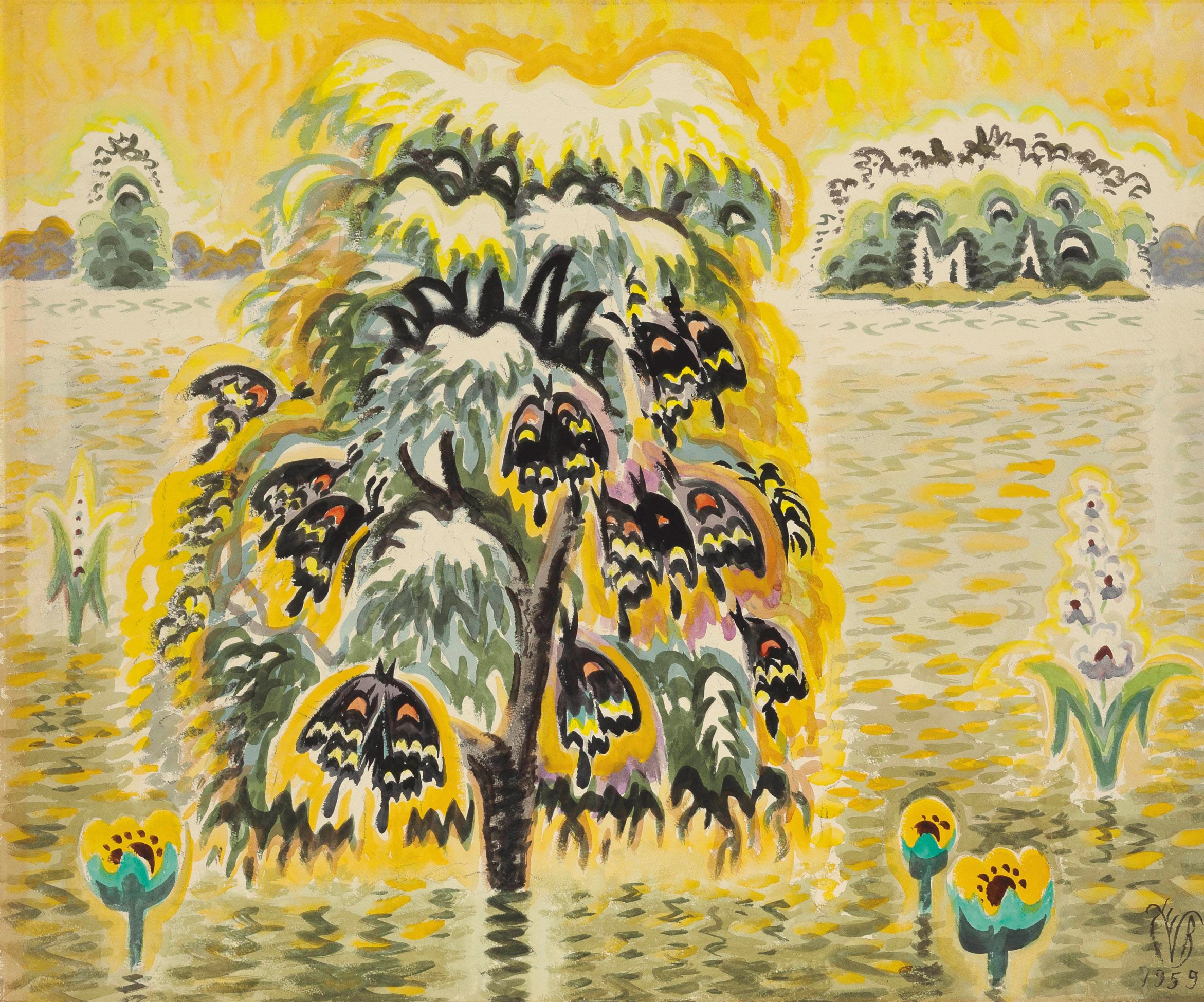 Charles Ephraim Burchfield (1893-1967) , Golden Dream | Christie's
