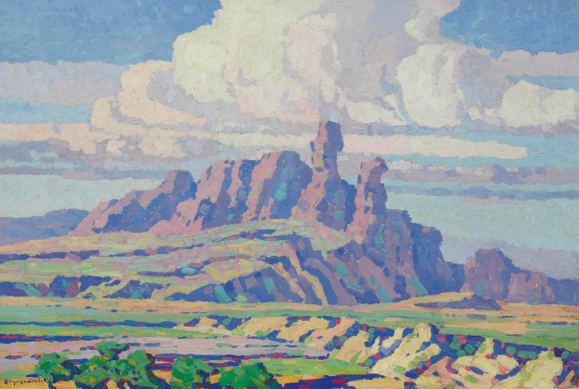 Birger Sandzen (1871-1954) , In the Foothills | Christie's