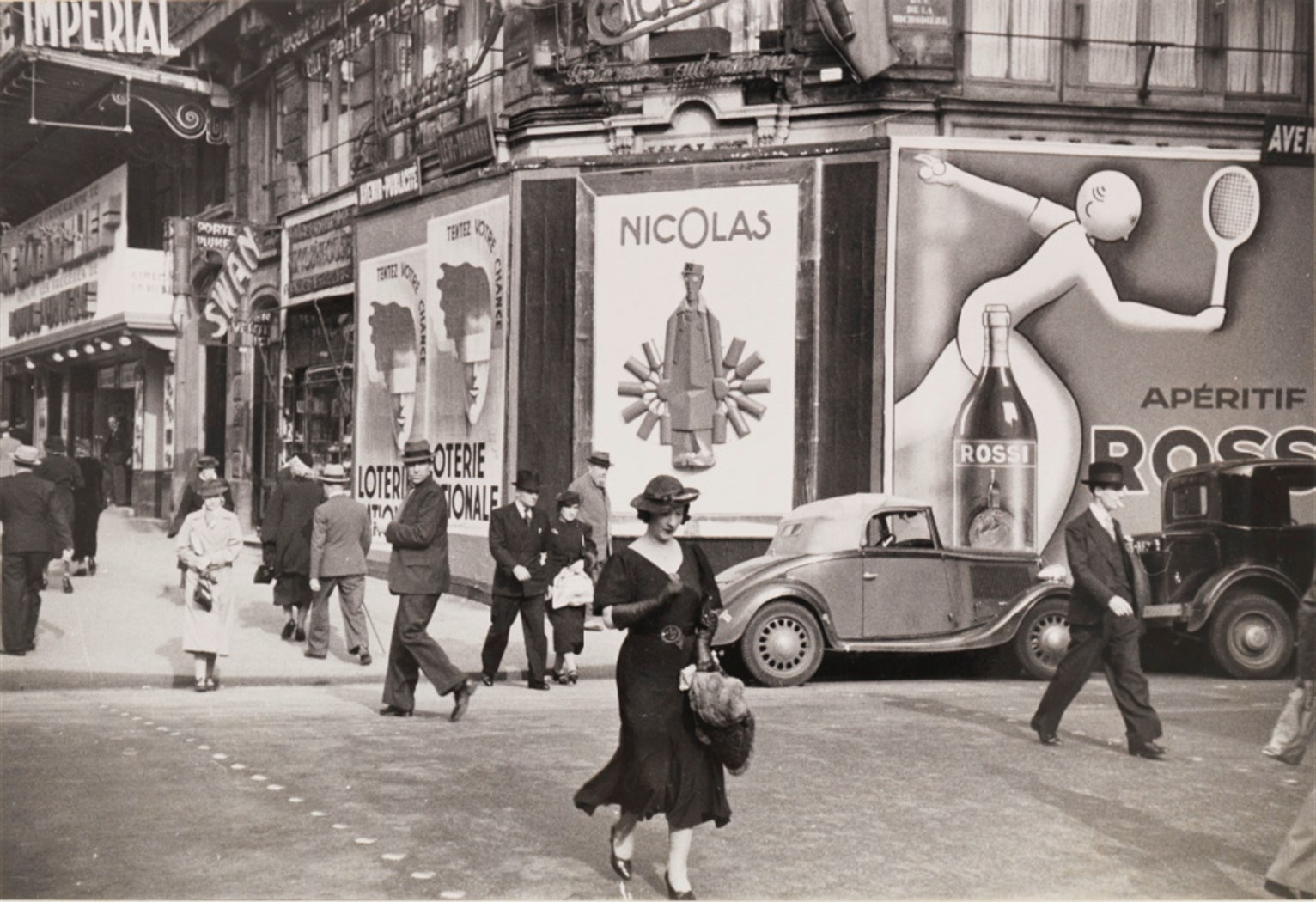 MAYNARD OWEN WILLIAMS (1888-1963) , Boulevard des Italiens, Paris, 1936 ...