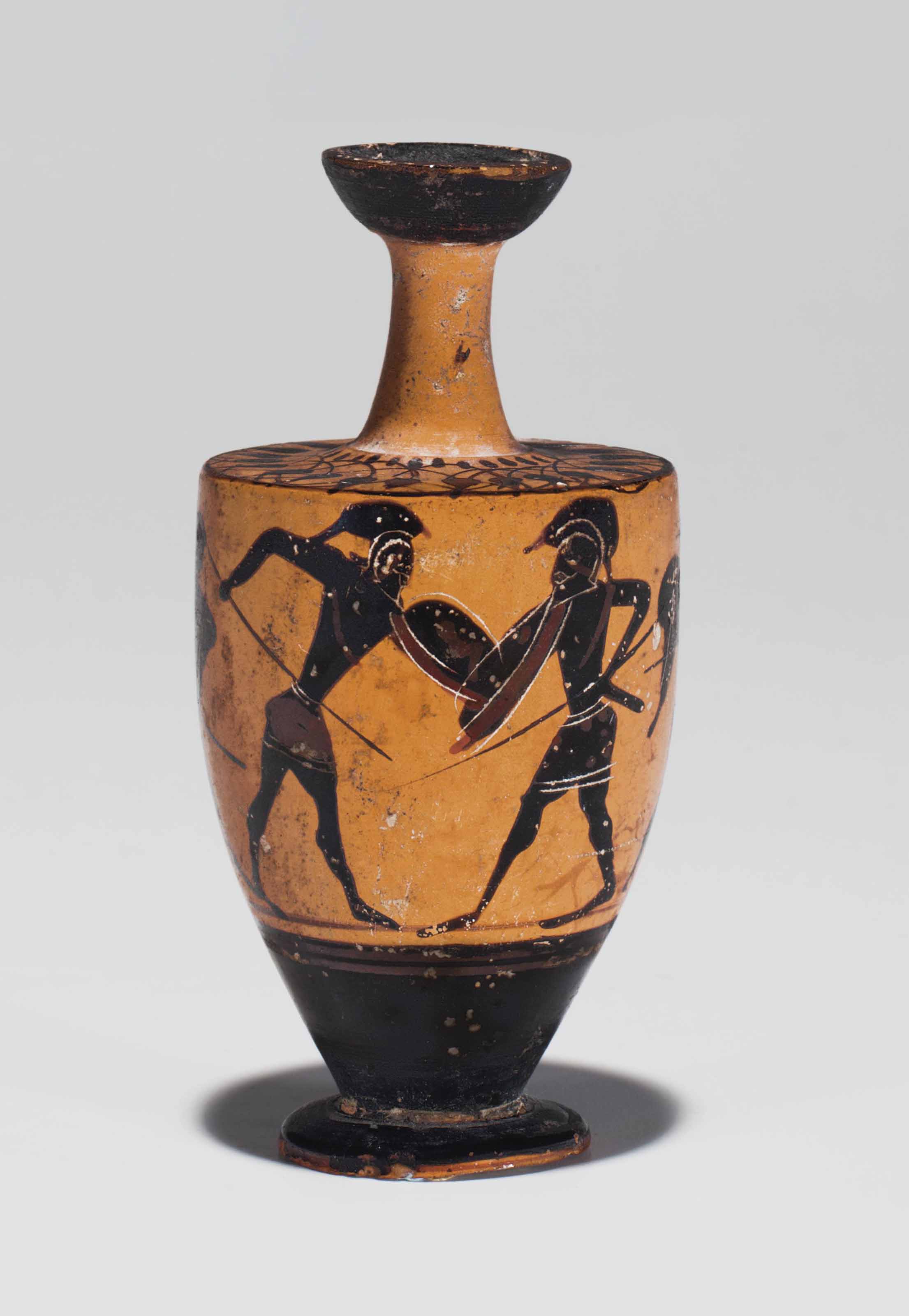 AN ATTIC BLACK-FIGURED LEKYTHOS