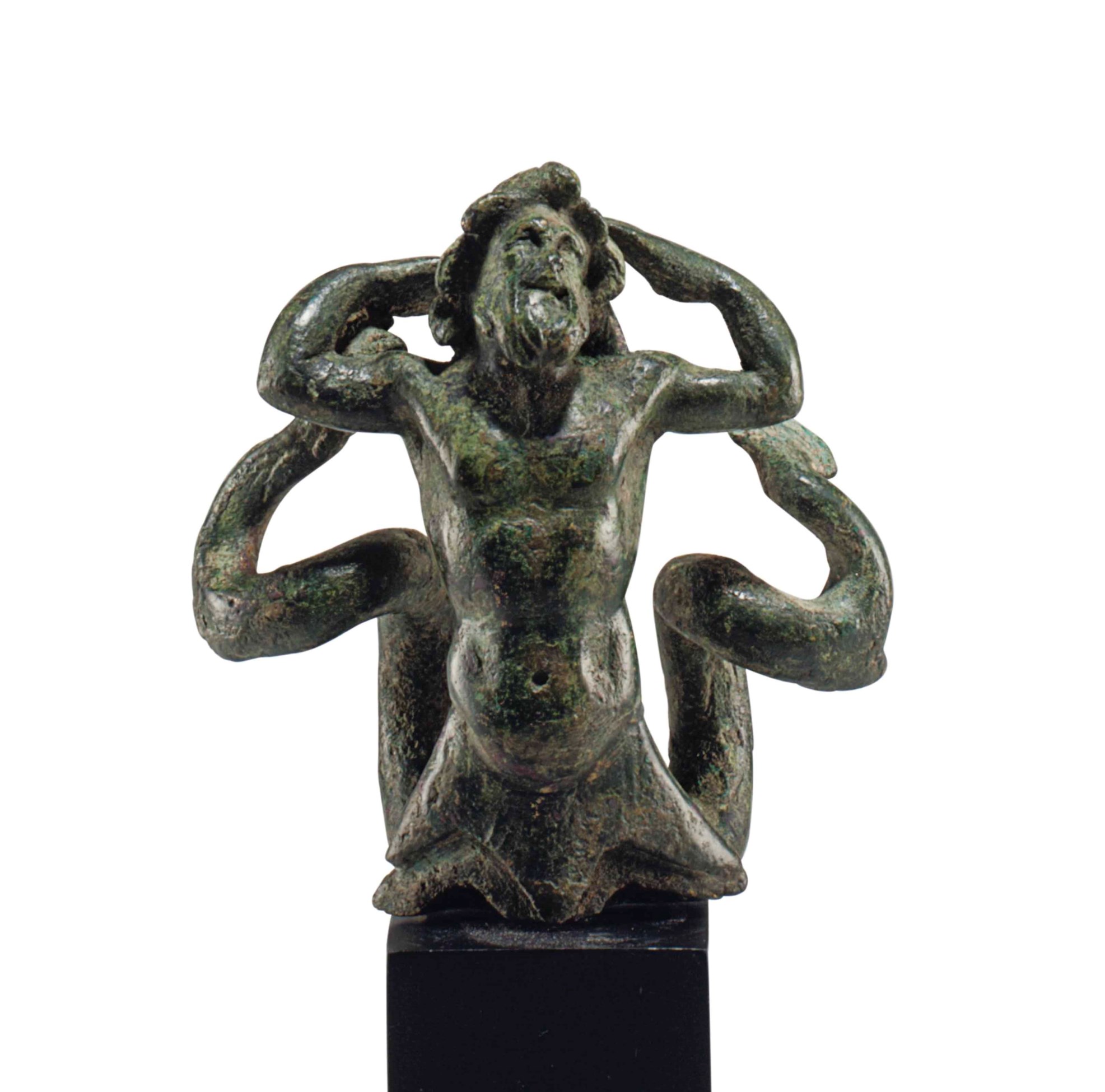 A ROMAN BRONZE TRITON , CIRCA 1ST CENTURY B.C.-1ST CENTURY A.D ...