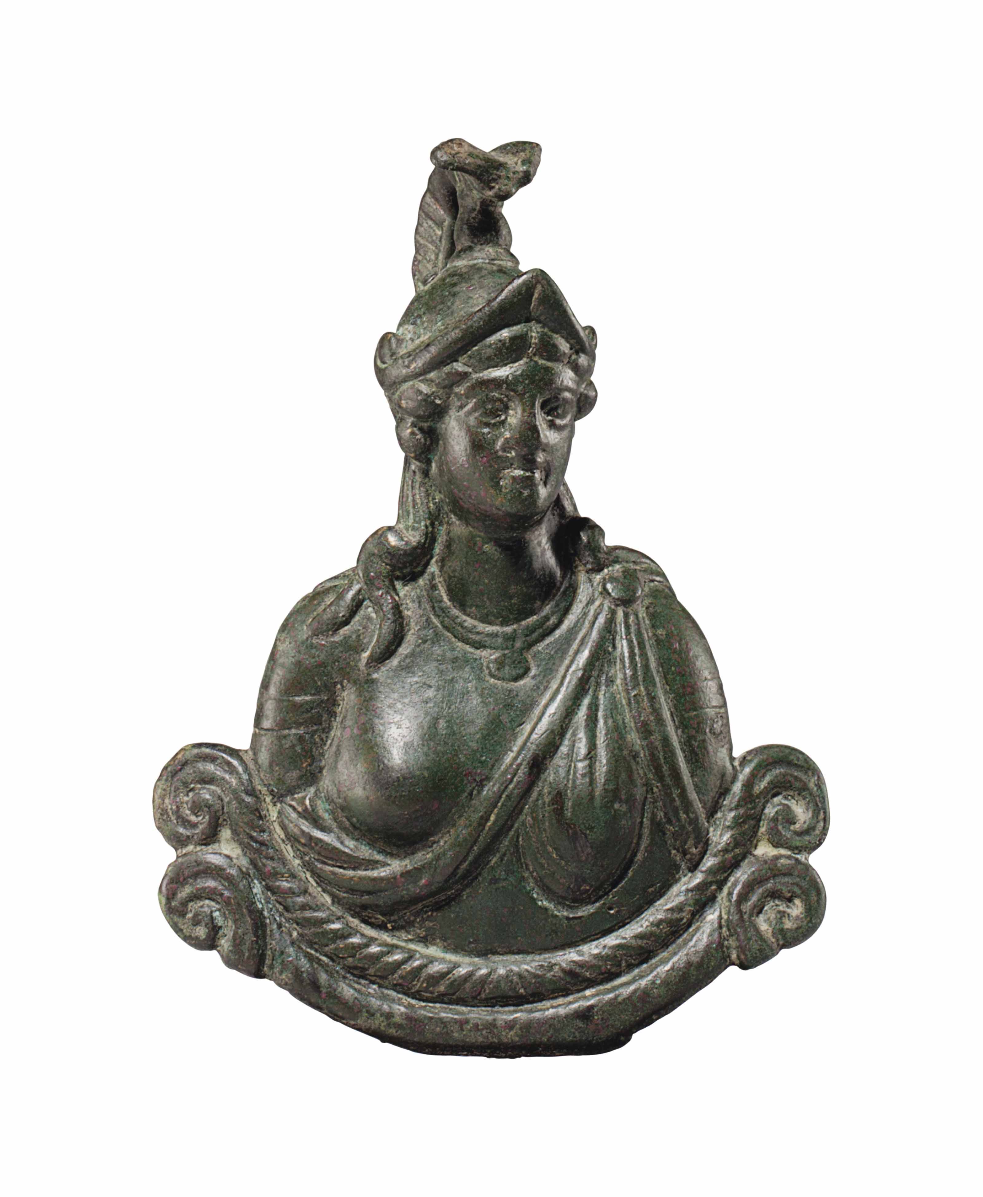 Minerva Bust Bronze