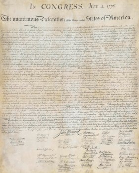 [DECLARATION OF INDEPENDENCE]. In Congress, July 4, 1776. The Unanimous ...
