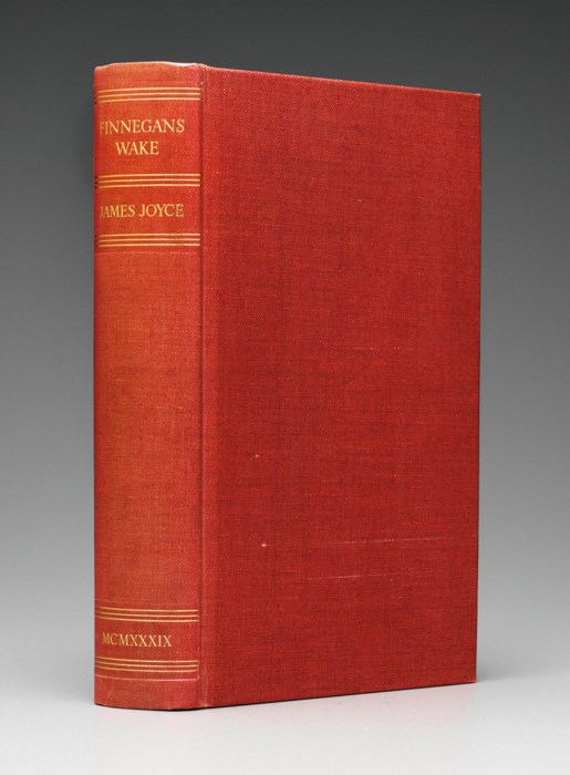 JOYCE, James. Finnegans Wake. London: Faber & Faber, New York: The ...