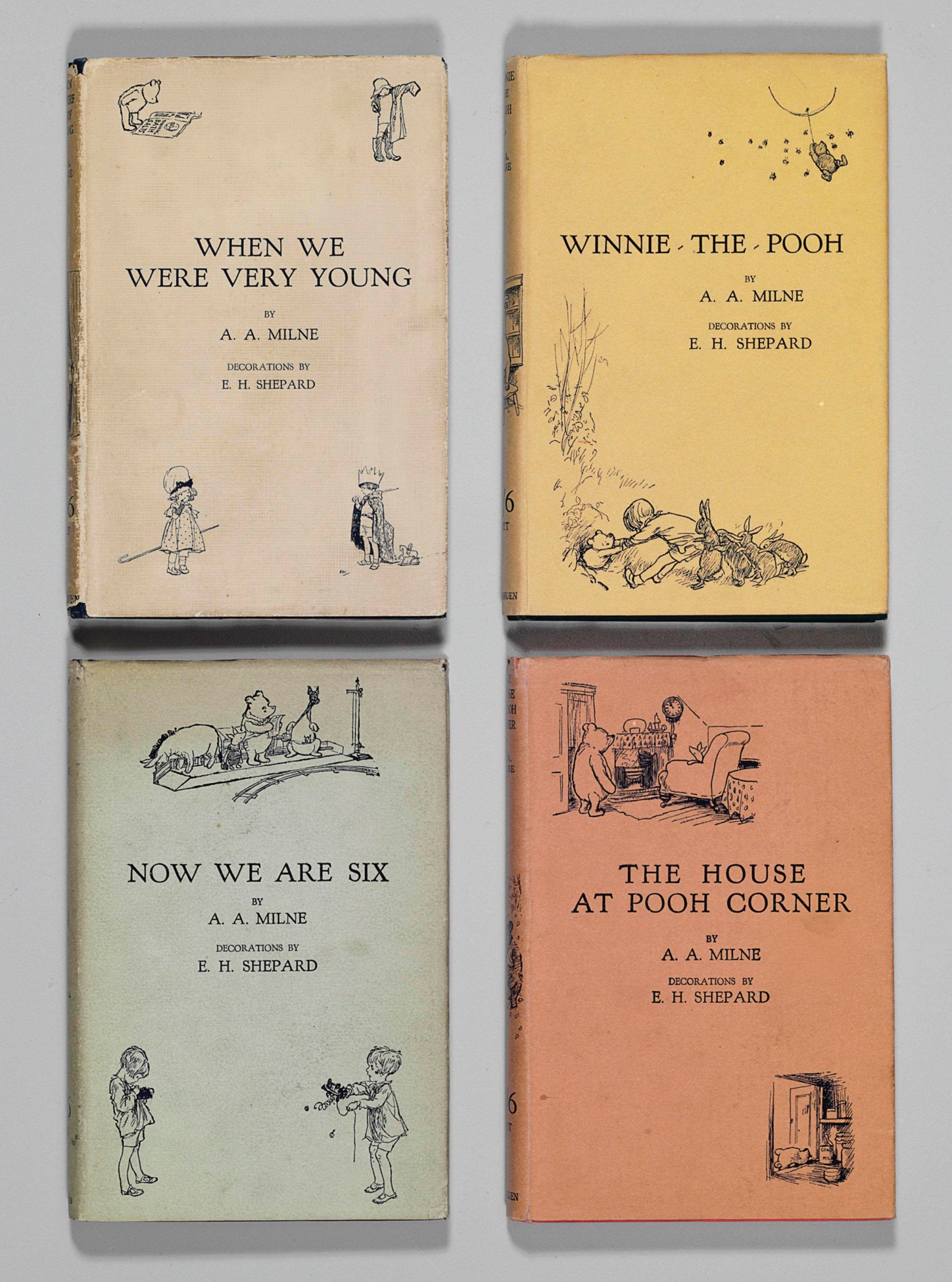 MILNE, Alan Alexander (1882-1956). When We Were Very Young. London ...