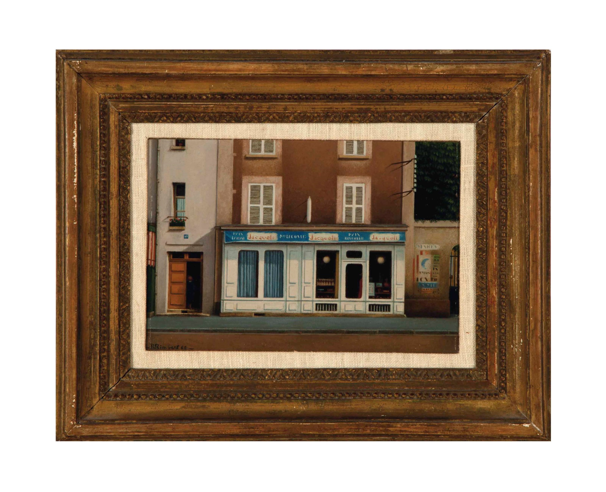 René Rimbert (FRENCH, 1896-1991) , Shopfront | Christie's