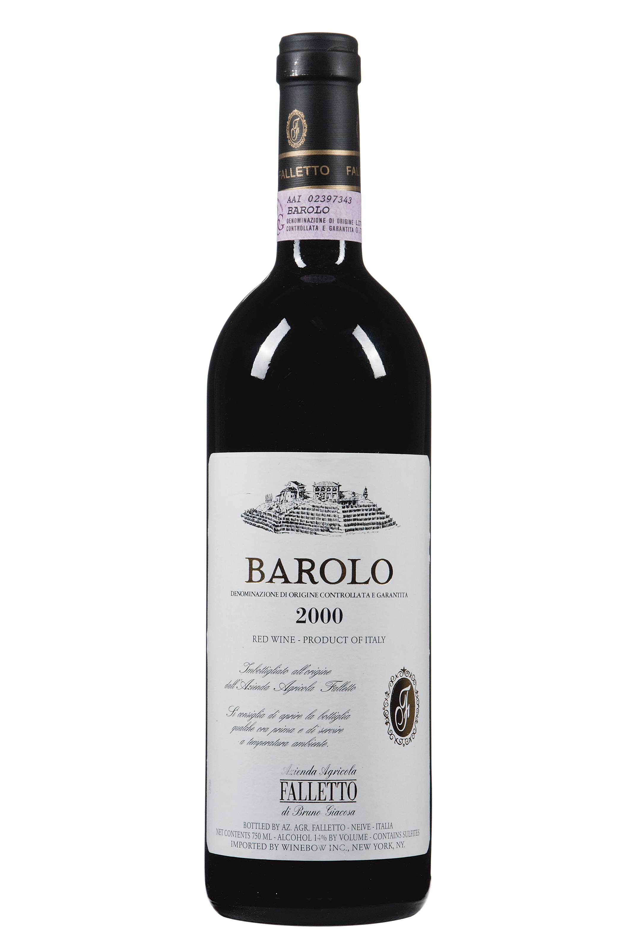 Barolo--Vintage 2000 , 6 bottles per lot | Christie's